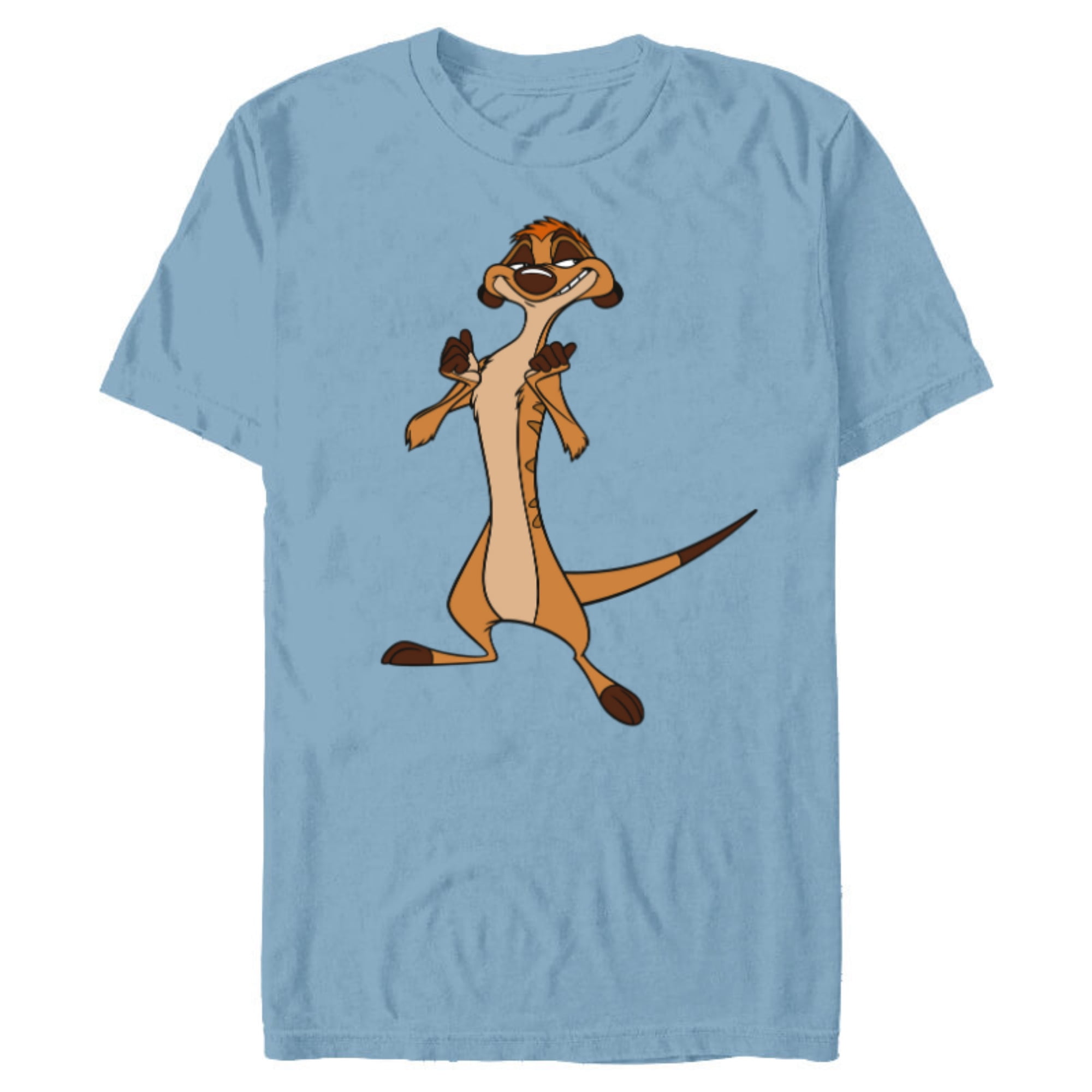 Disney The Lion King Confident Timon - Short Sleeve Blended T-Shirt for ...