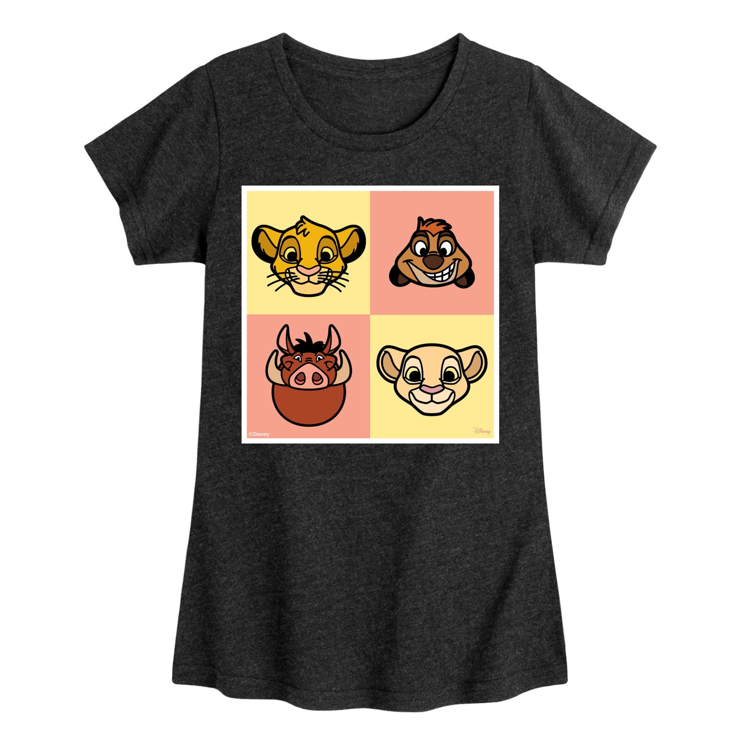 Disney - The Lion King - Faces Lion King Grid - Toddler & Youth Girls ...
