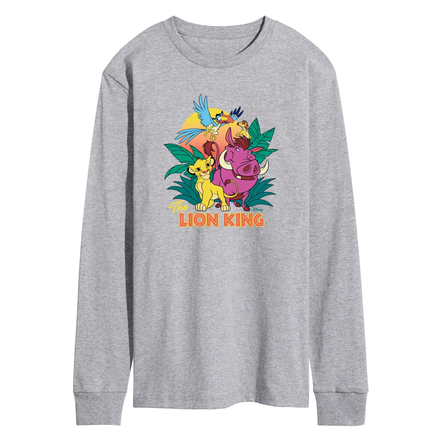 Disney - The Lion King - Lion King Group - Men's Long Sleeve T-Shirt ...
