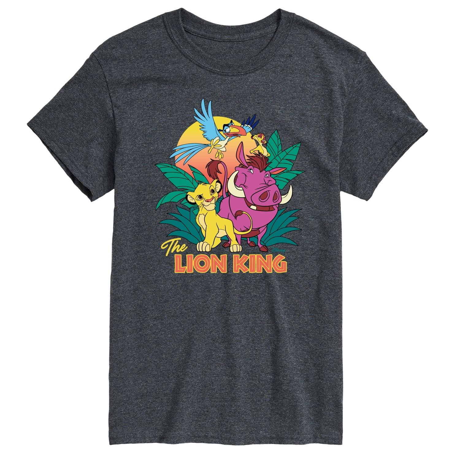 Disney - The Lion King - Lion King Group - Men's Short Sleeve Graphic T ...