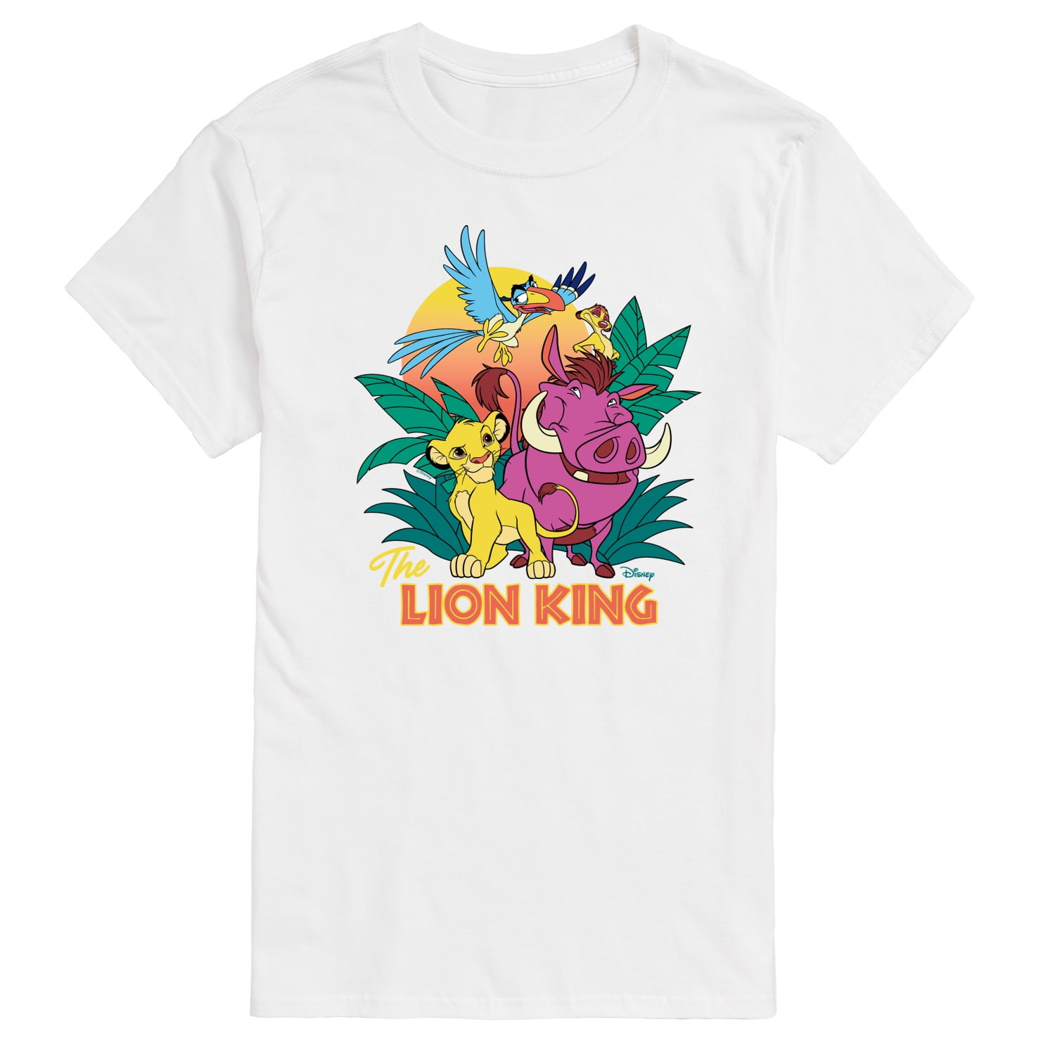 Disney - The Lion King - Lion King Group - Men's Short Sleeve Graphic T ...