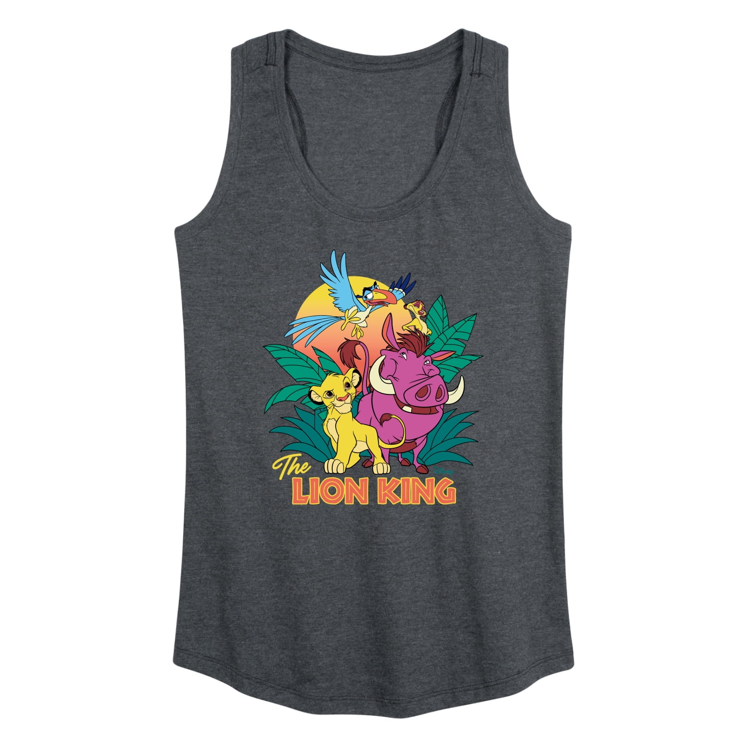 Disney - The Lion King - Lion King Group - Women's Racerback Tank Top ...