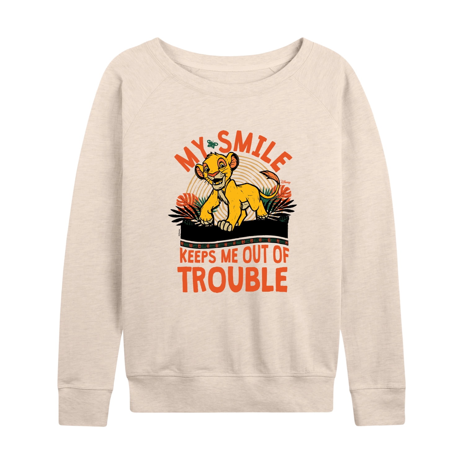 Disney - The Lion King - My Smile Keeps Me Out Of Trouble - Women's ...