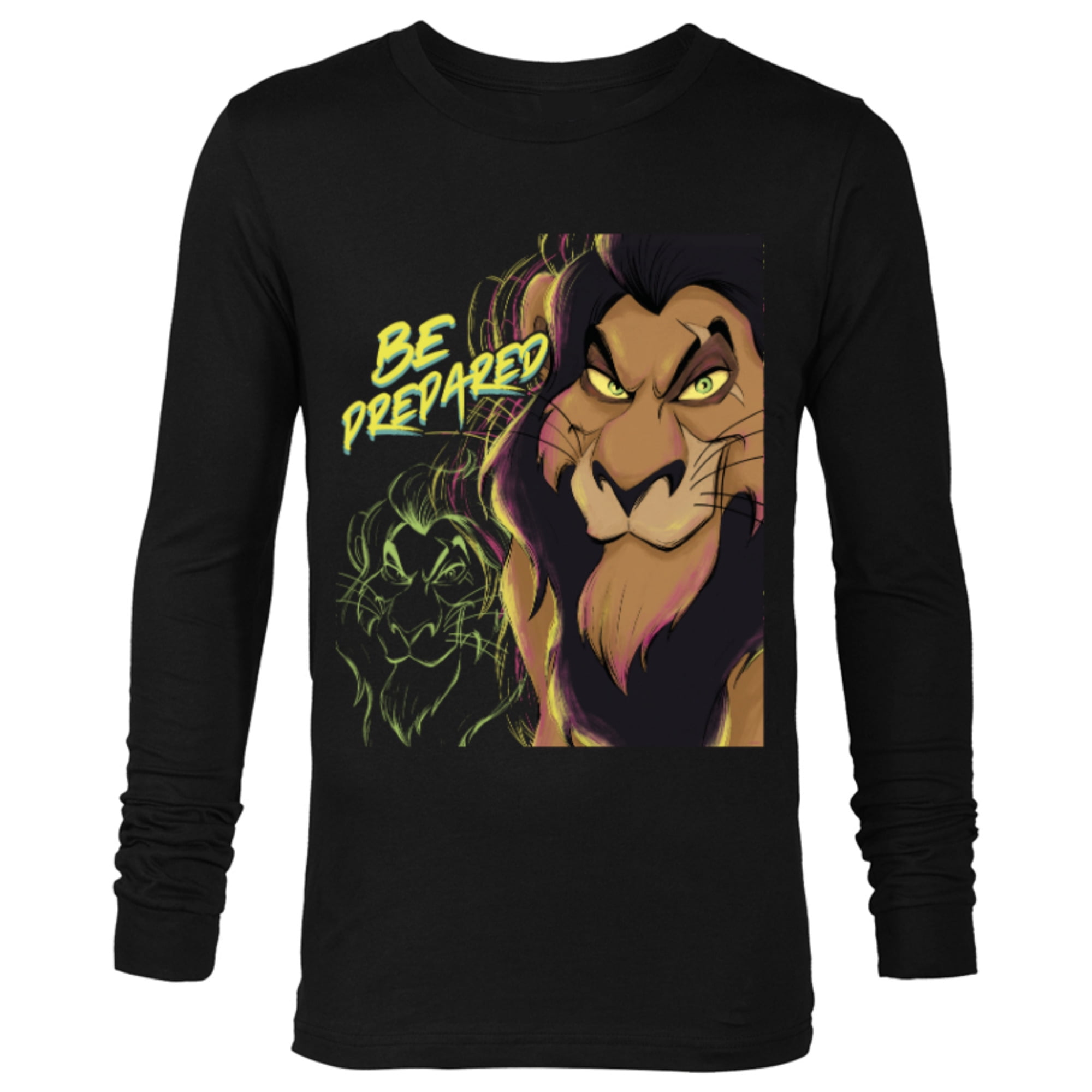 Disney The Lion King Scar Be Prepared Villains Halloween - Long Sleeve ...