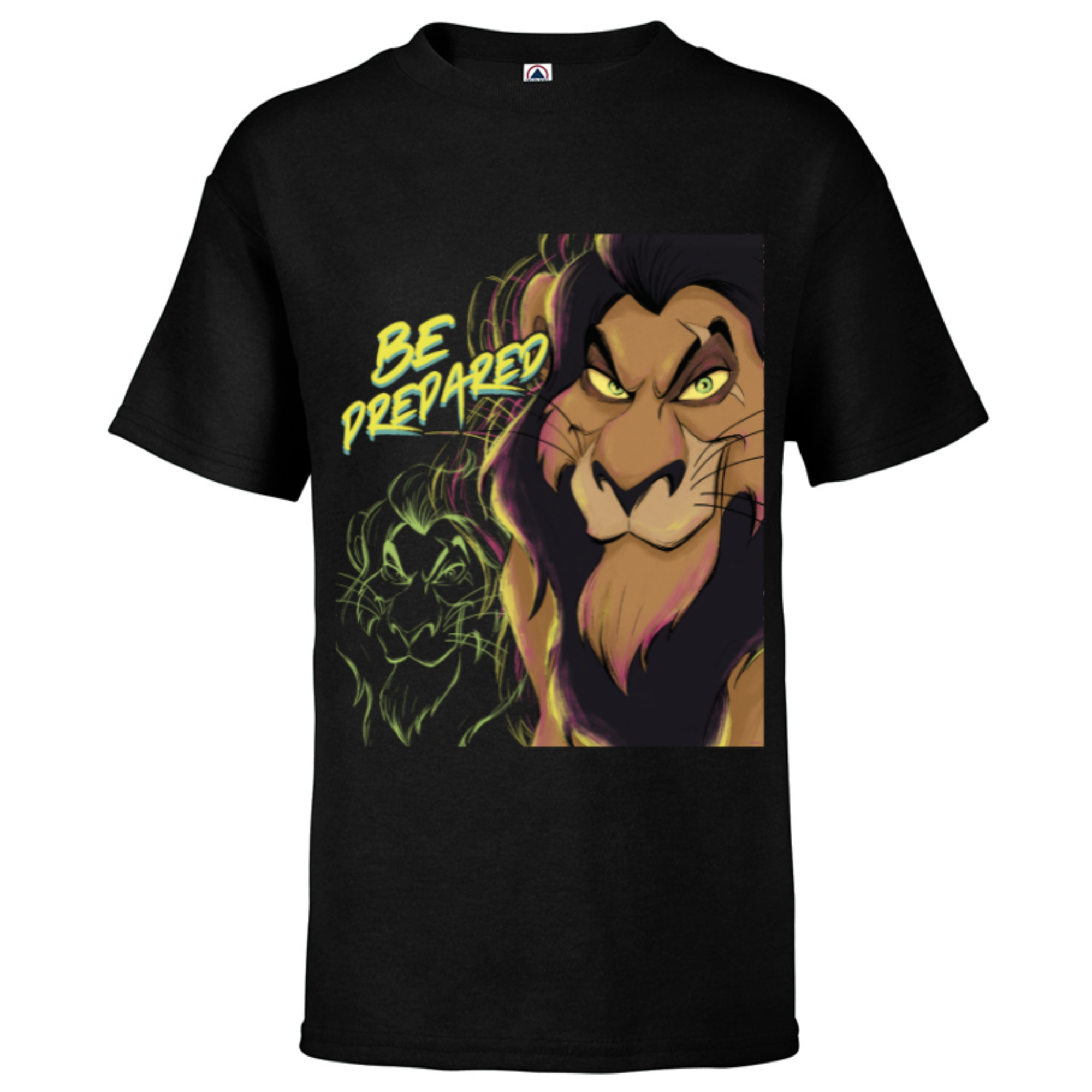 Disney The Lion King Scar Be Prepared Villains Halloween - Short Sleeve ...