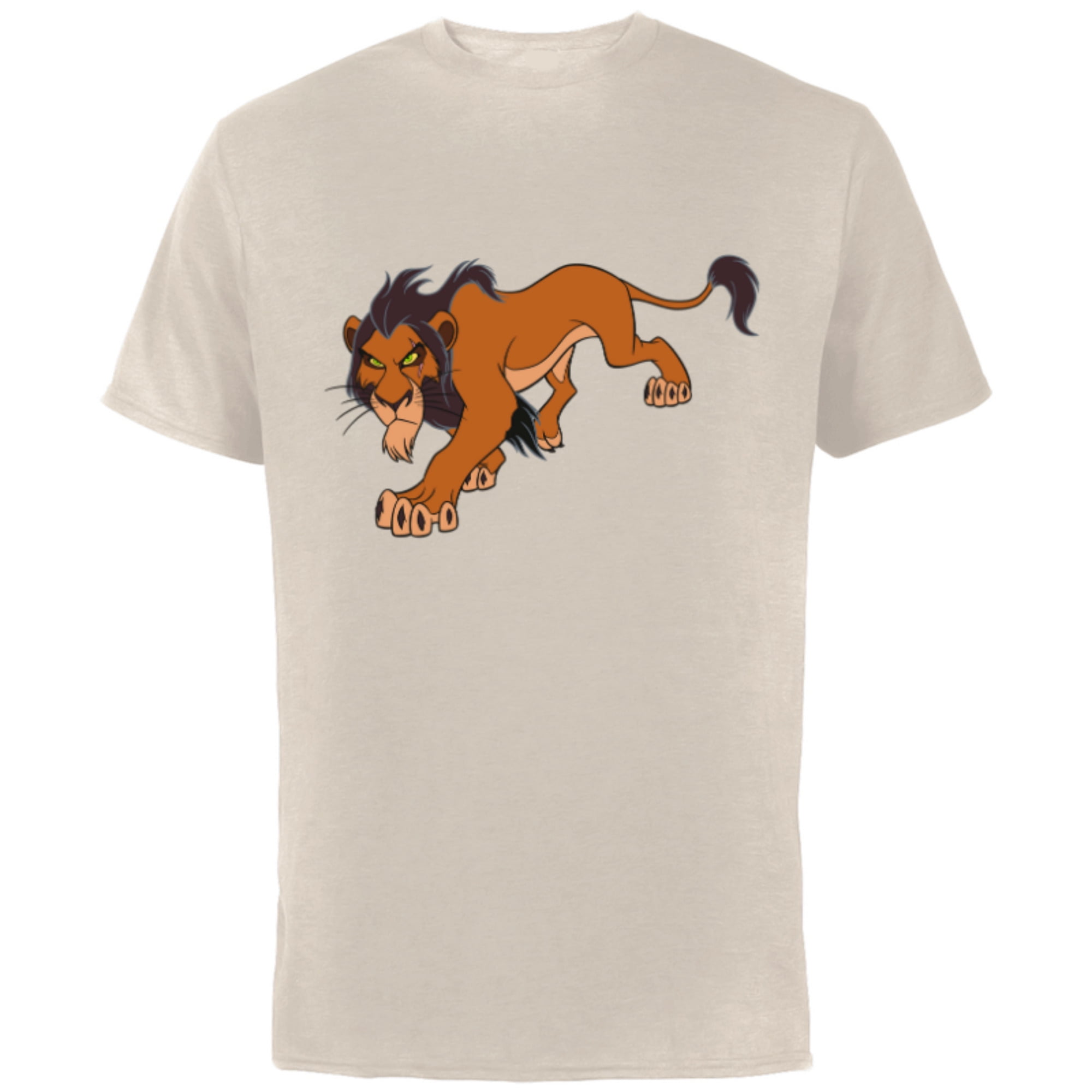 Disney The Lion King Scar Prowling - Short Sleeve Cotton T-Shirt for ...