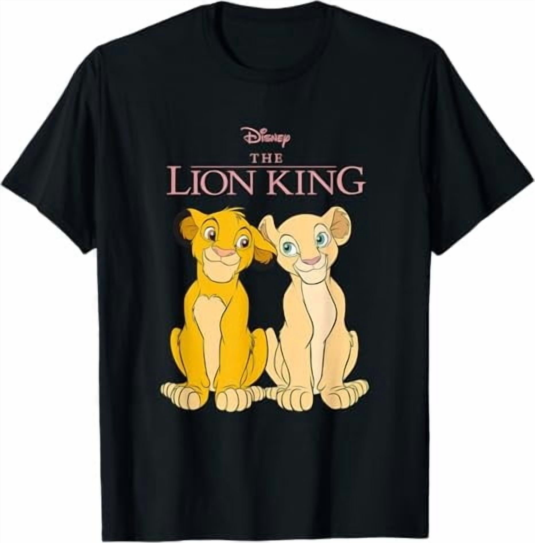 Disney The Lion King Simba And Nala Lovely Smile Young Cub Romance T ...