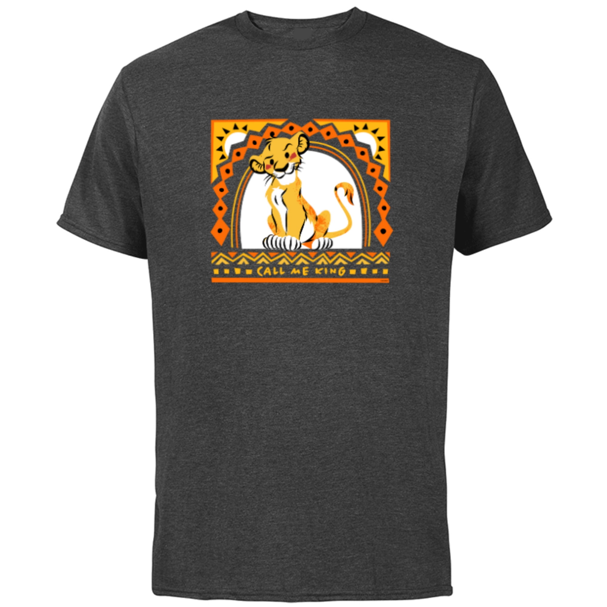Disney The Lion King Simba Call Me King - Short Sleeve Cotton T-Shirt ...