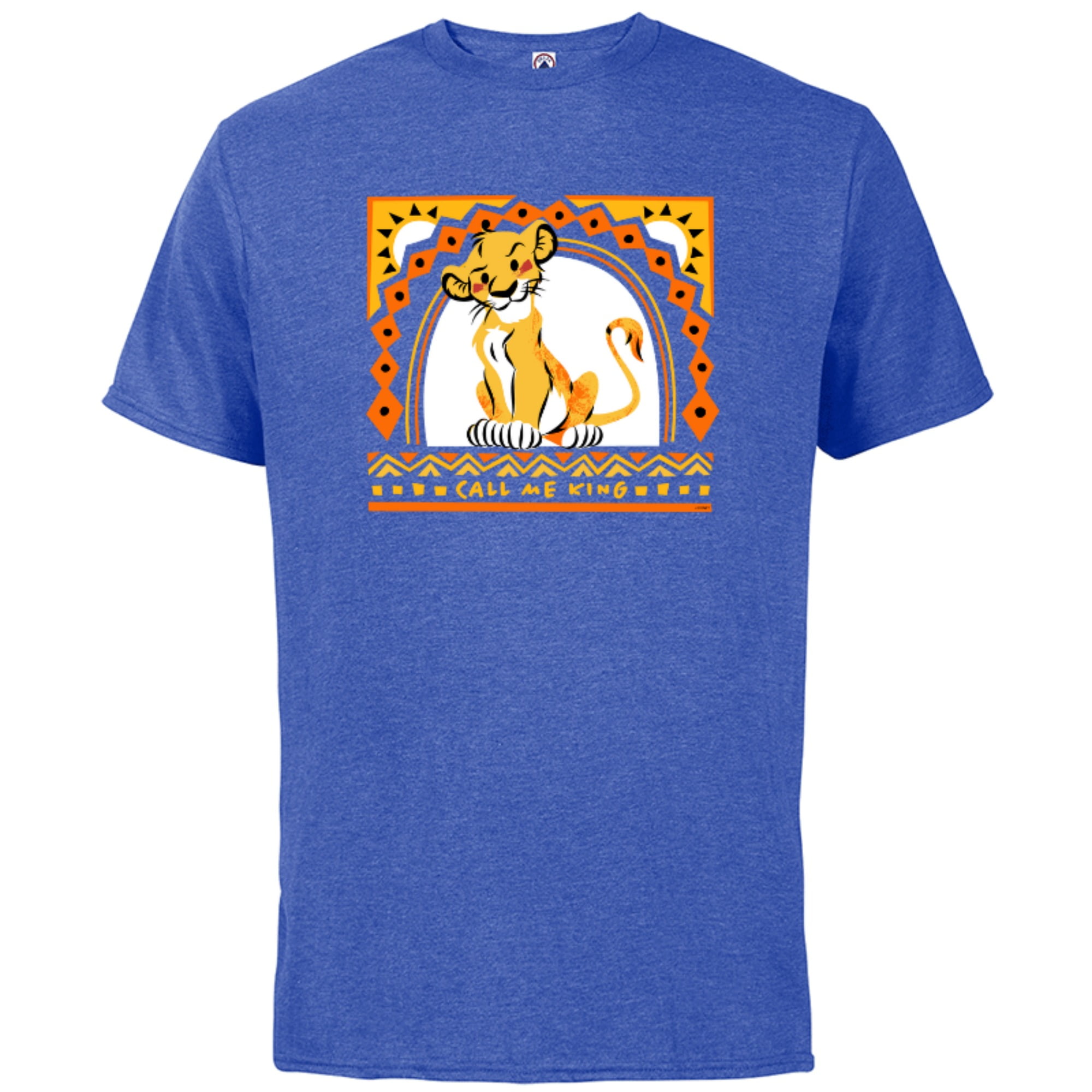Disney The Lion King Simba Call Me King - Short Sleeve Cotton T-Shirt ...
