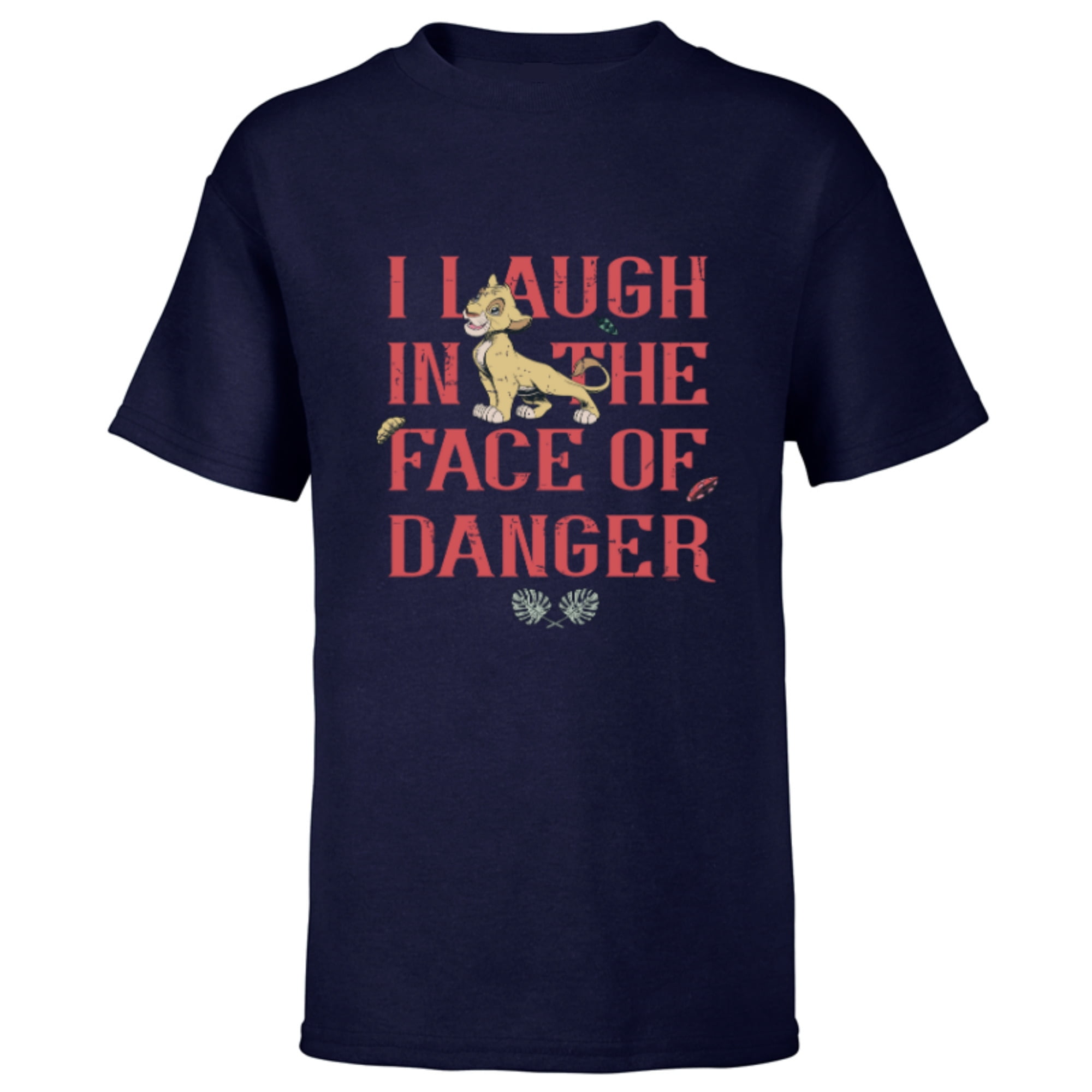 Disney The Lion King Simba I Laugh in the Face of Danger - Short Sleeve ...