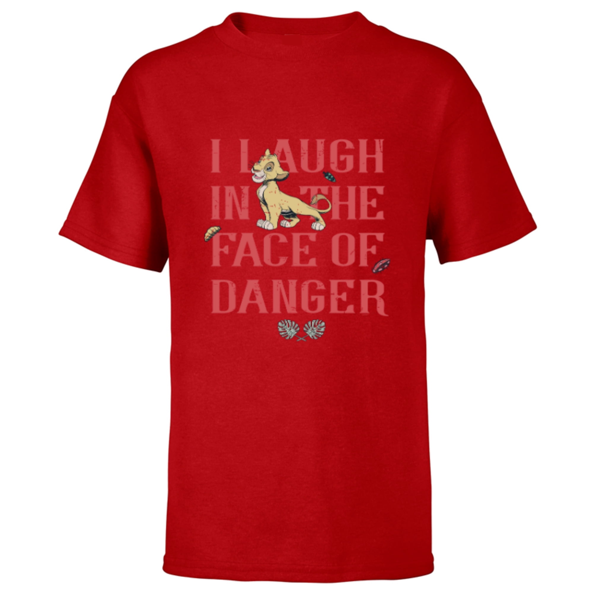 Disney The Lion King Simba I Laugh in the Face of Danger - Short Sleeve ...