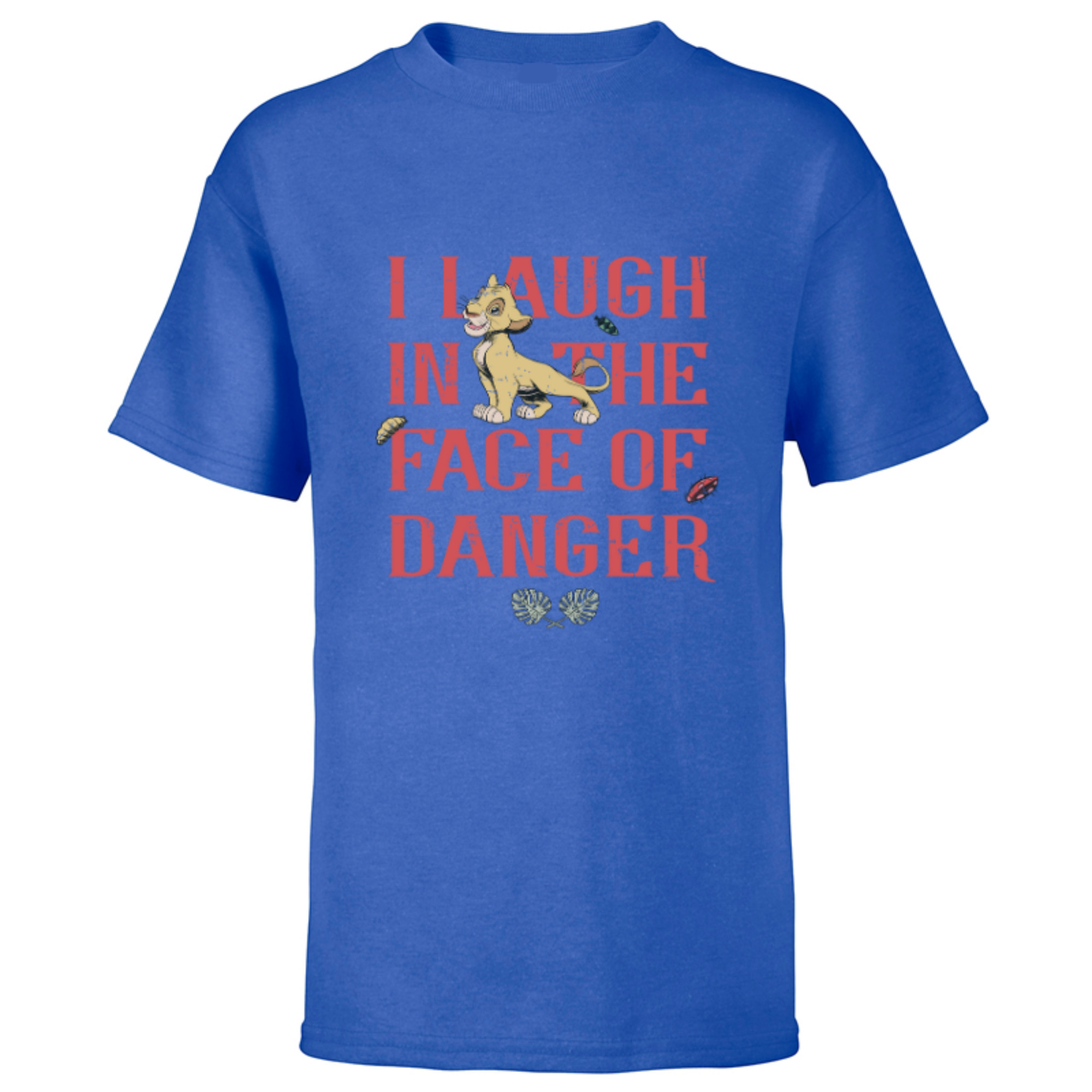Disney The Lion King Simba I Laugh in the Face of Danger - Short Sleeve ...