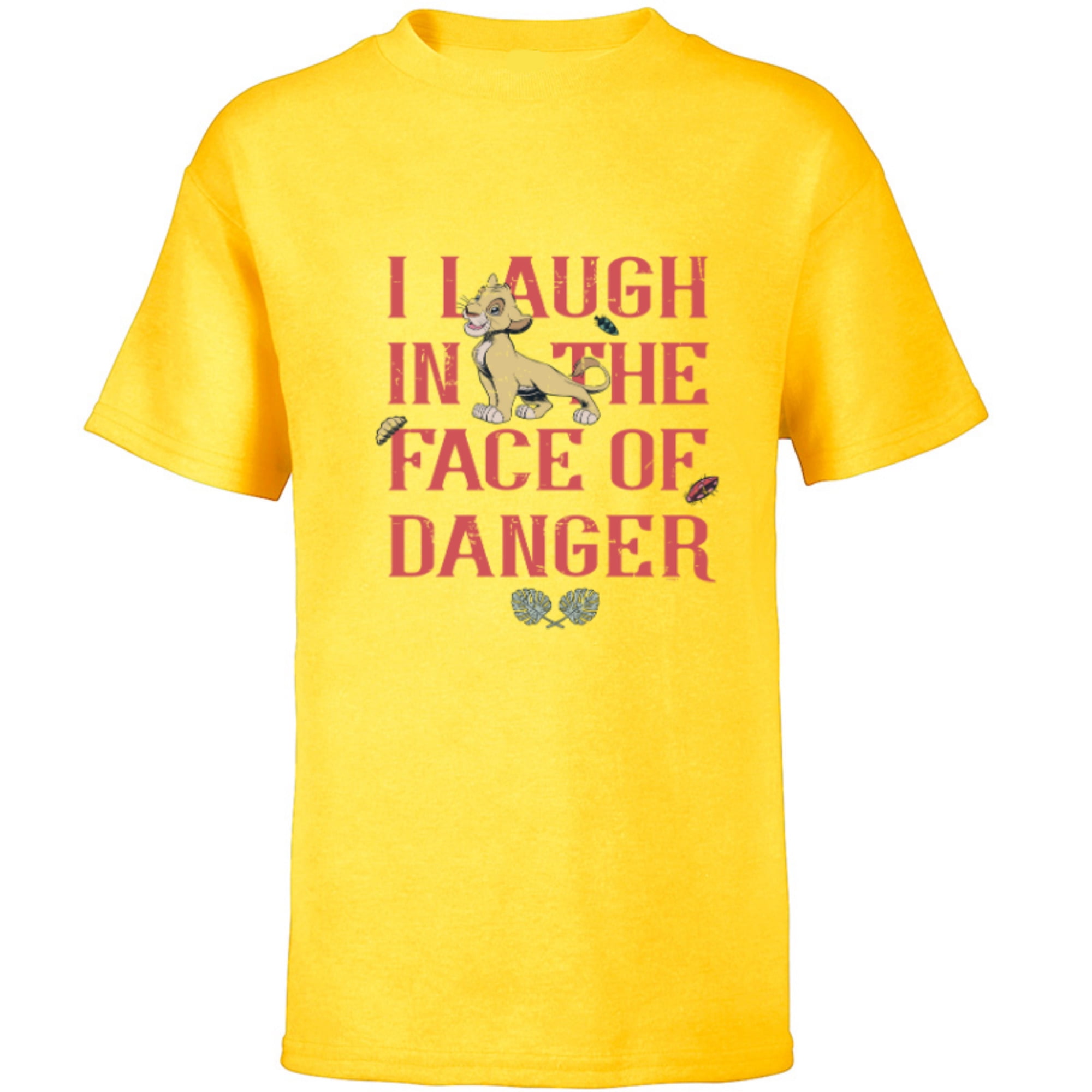 Disney The Lion King Simba I Laugh in the Face of Danger - Short Sleeve ...
