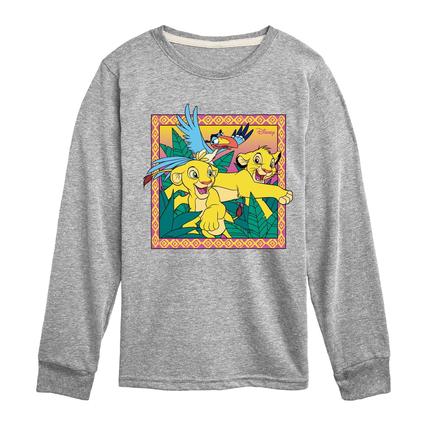 Disney - The Lion King - Simba Nala Zazu - Toddler & Youth Long Sleeve ...