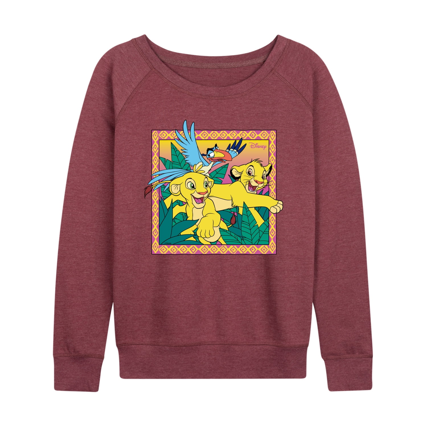 Disney - The Lion King - Simba Nala Zazu - Women's Lightweight French ...