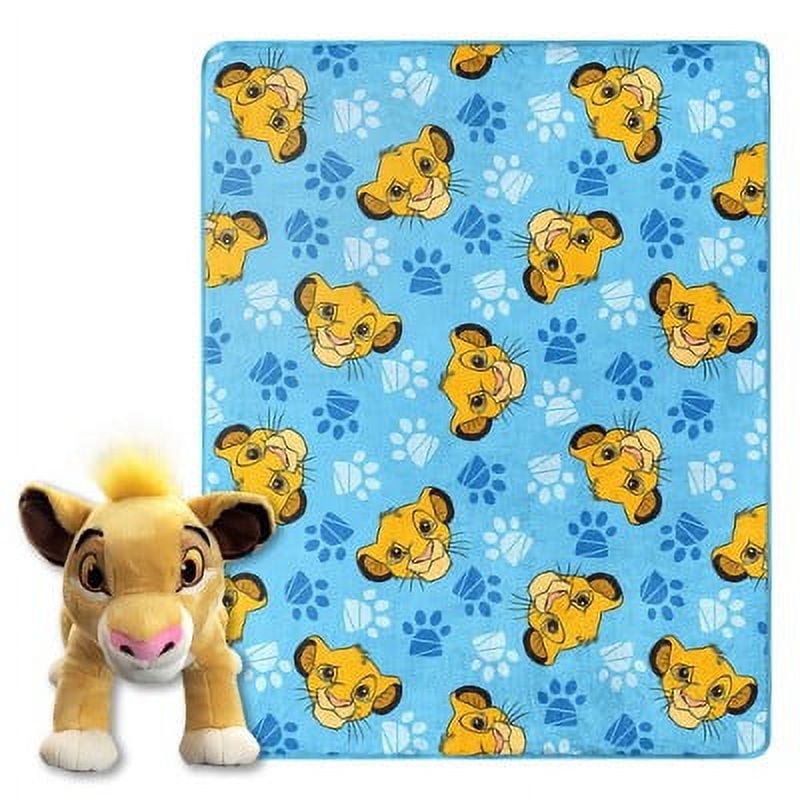 Disney The Lion King Simba Throw Blanket and Pillow Buddy - Walmart.com
