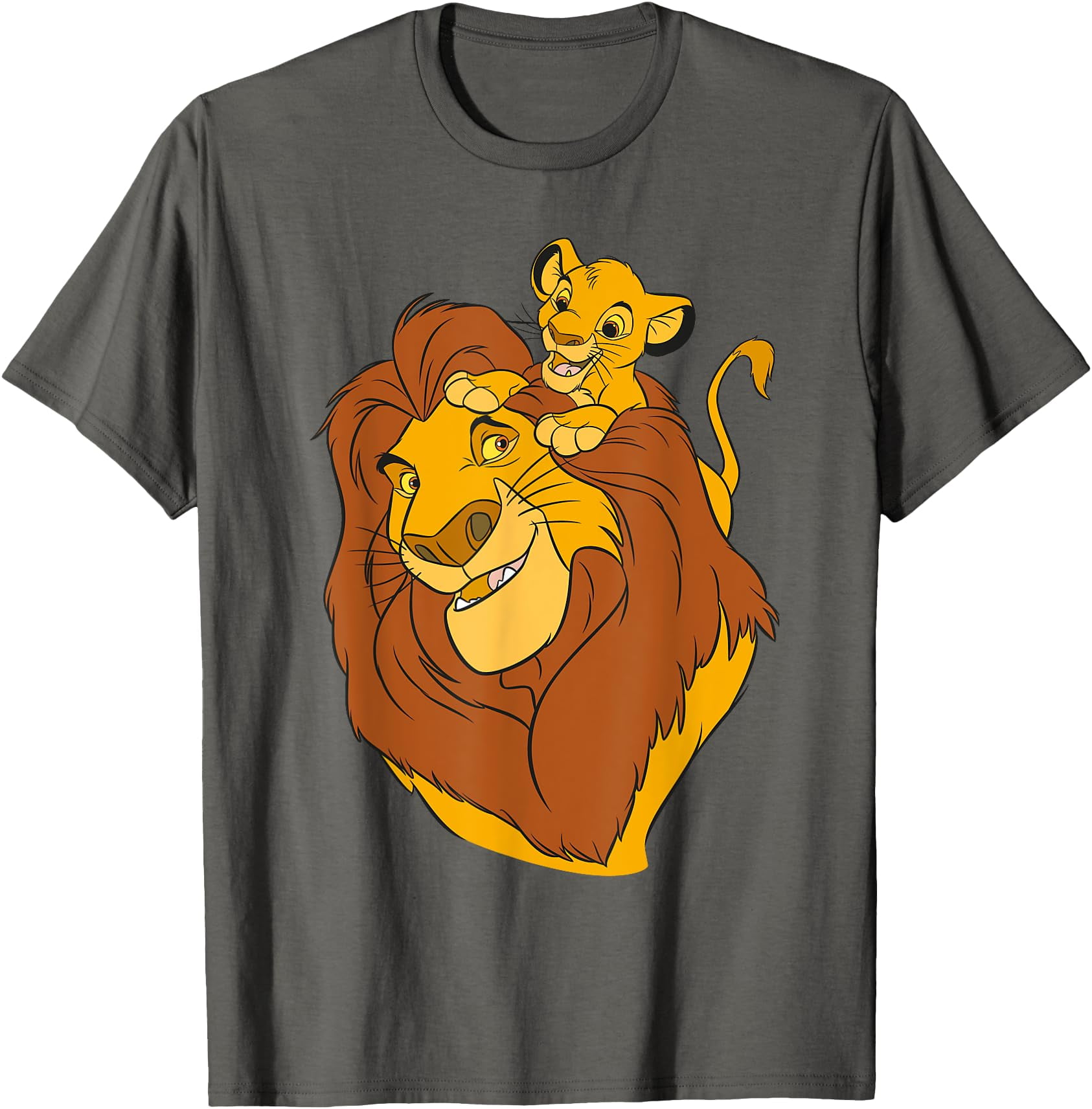 Disney The Lion King Simba and Mufasa Father and Son T-Shirt - Walmart.com
