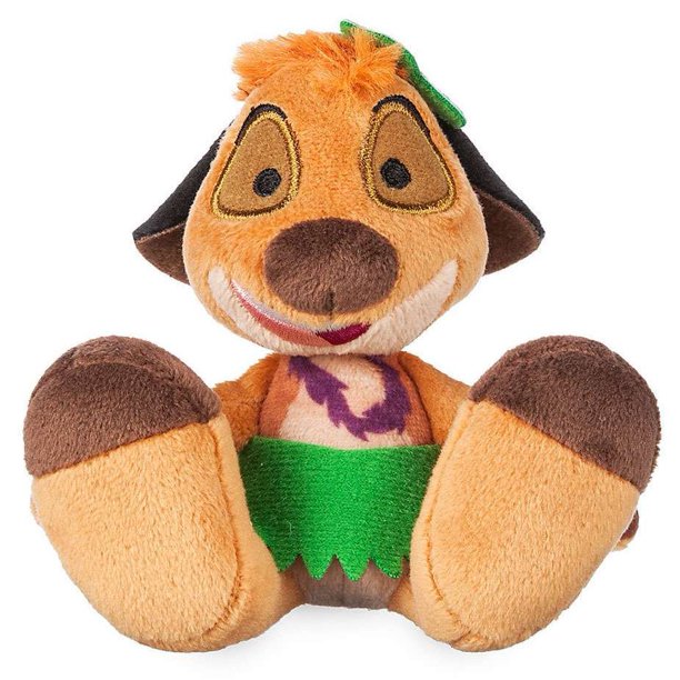 Disney The Lion King Timon Tiny Big Feet Plush Micro New with Tags ...