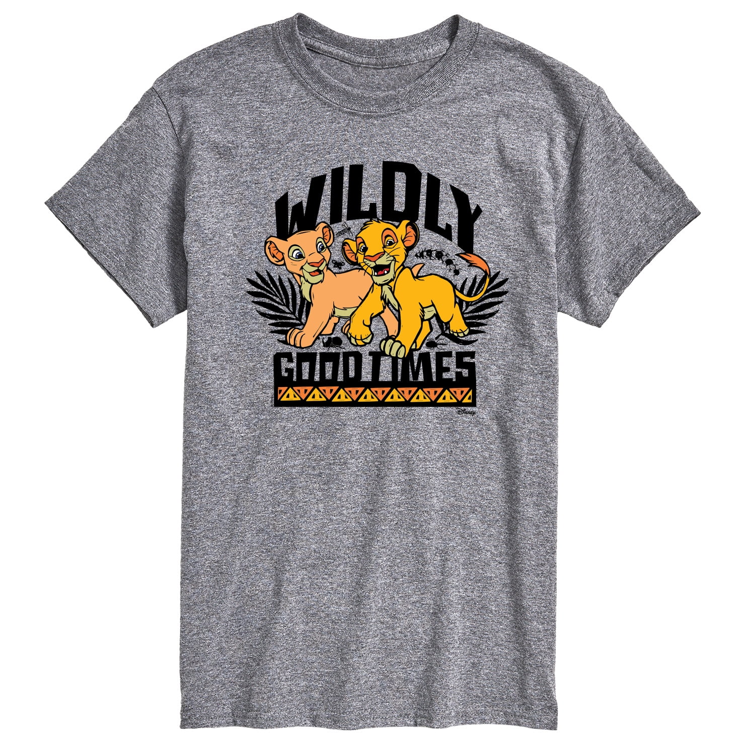 Disney - The Lion King - Wildly Good Times - Men's Short Sleeve Graphic ...