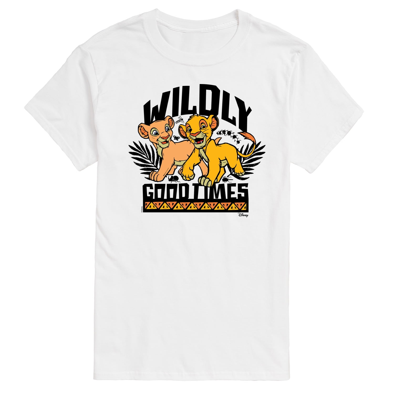 Disney - The Lion King - Wildly Good Times - Men's Short Sleeve Graphic ...