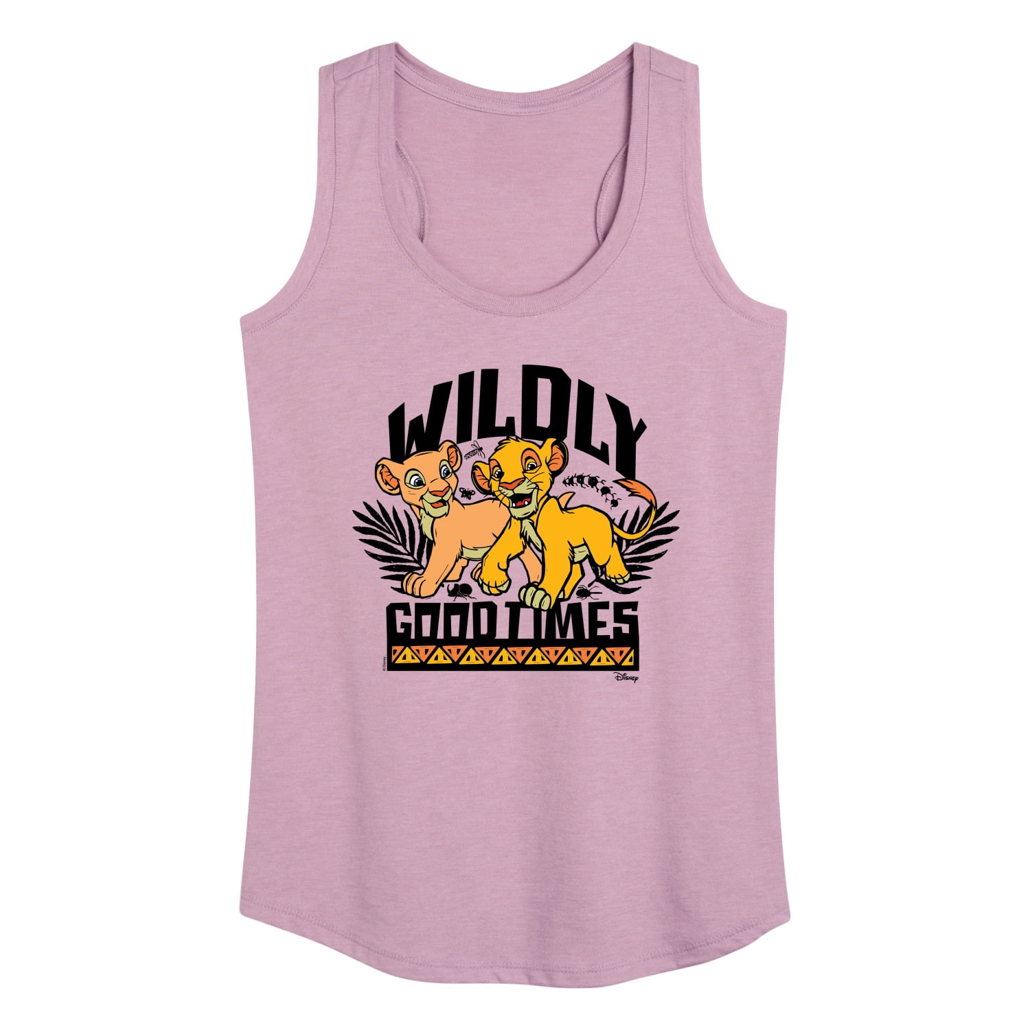 Disney - The Lion King - Wildly Good Times - Women's Racerback Tank Top ...