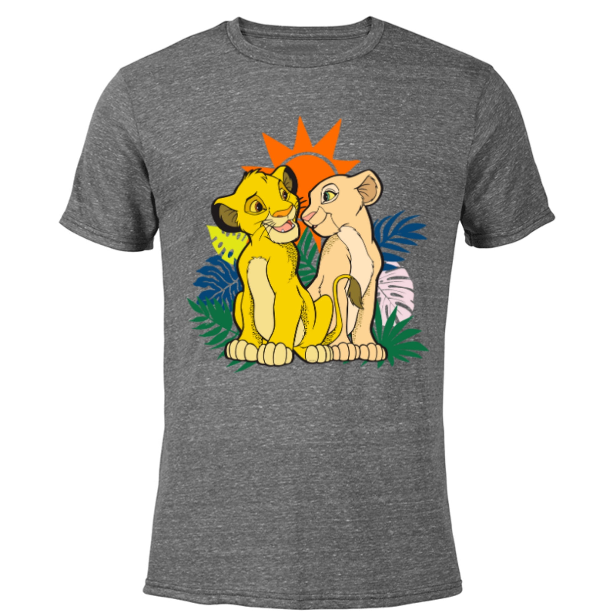 Disney The Lion King Young Simba and Nala - Short Sleeve Blended T ...