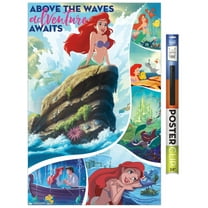 Disney The Little Mermaid - Group Wall Poster, 22.375" x 34" - Walmart.com