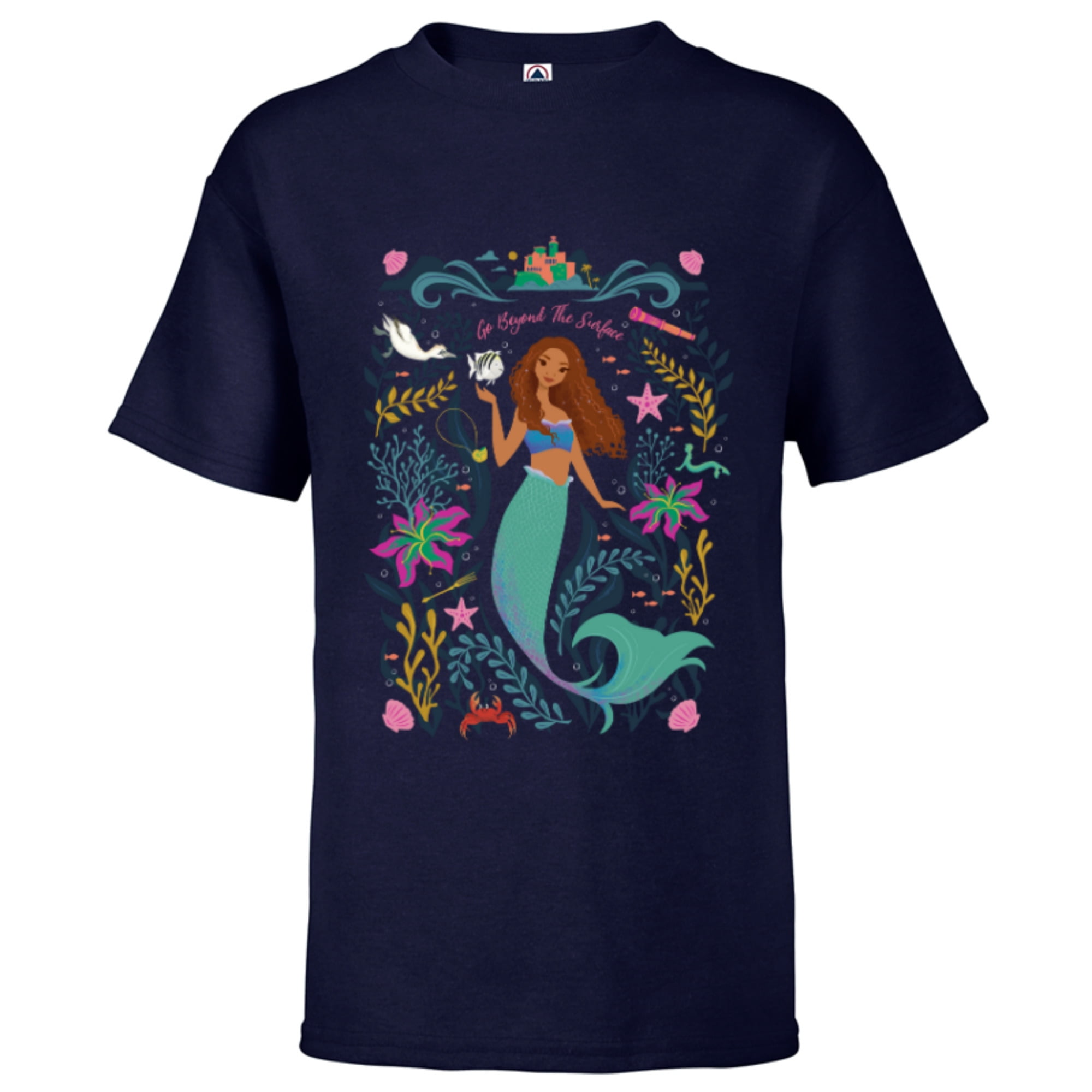 Disney The Little Mermaid Ariel Beyond the Surface - Short Sleeve T ...
