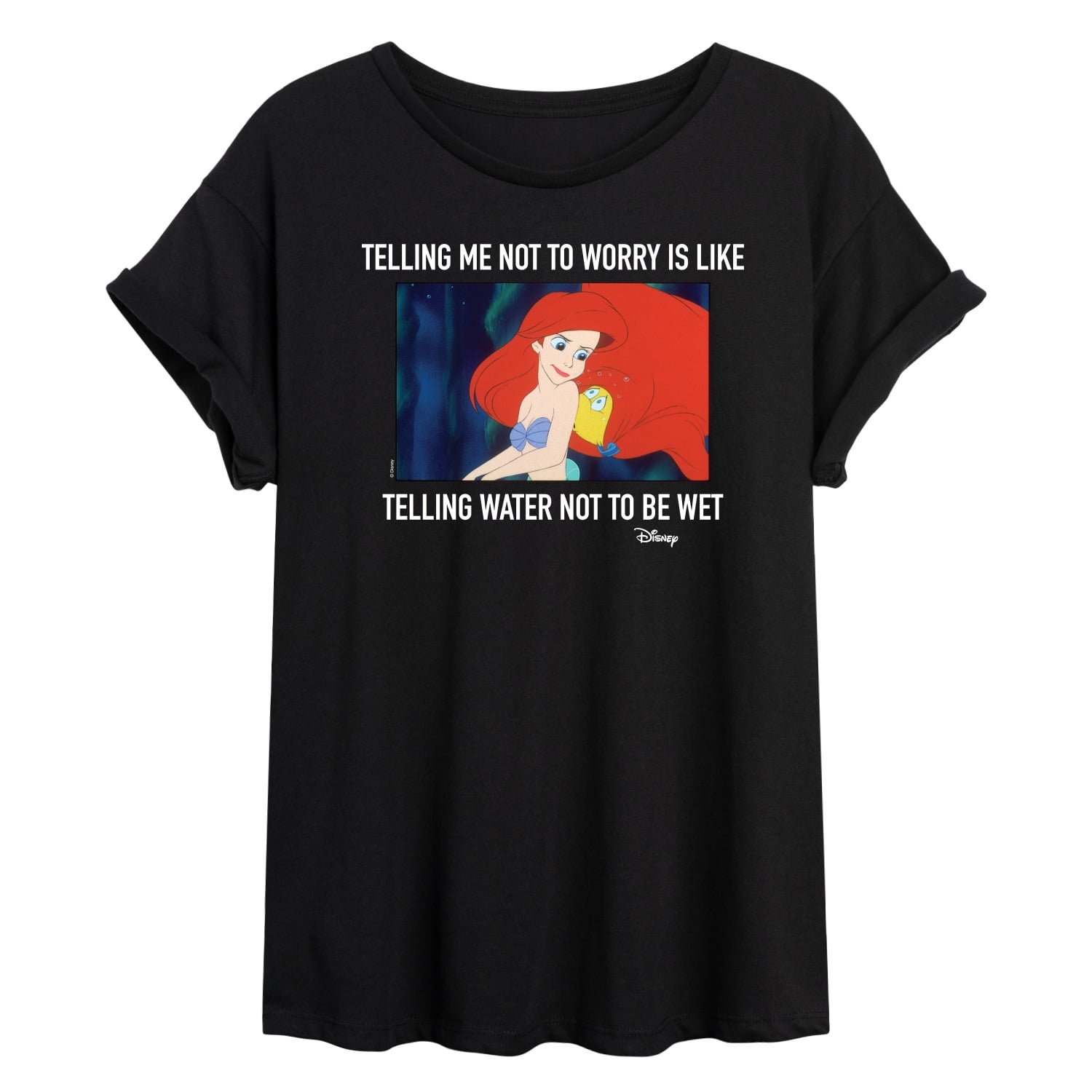 Disney The Little Mermaid - Ariel & Flounder - Telling Me Not to Worry ...
