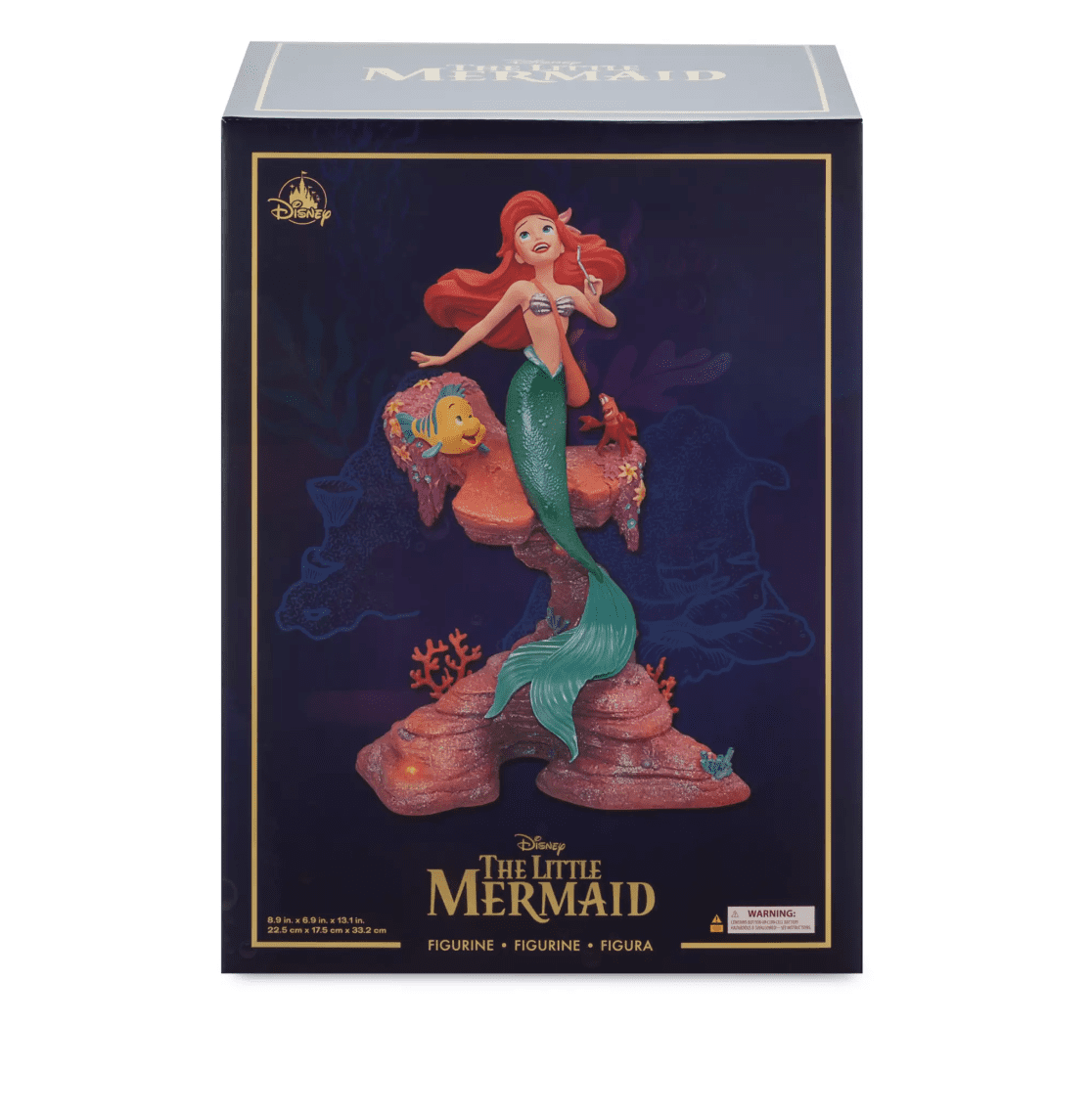 Disney The Little Mermaid Ariel Resin Decorative Figurine - Walmart.com