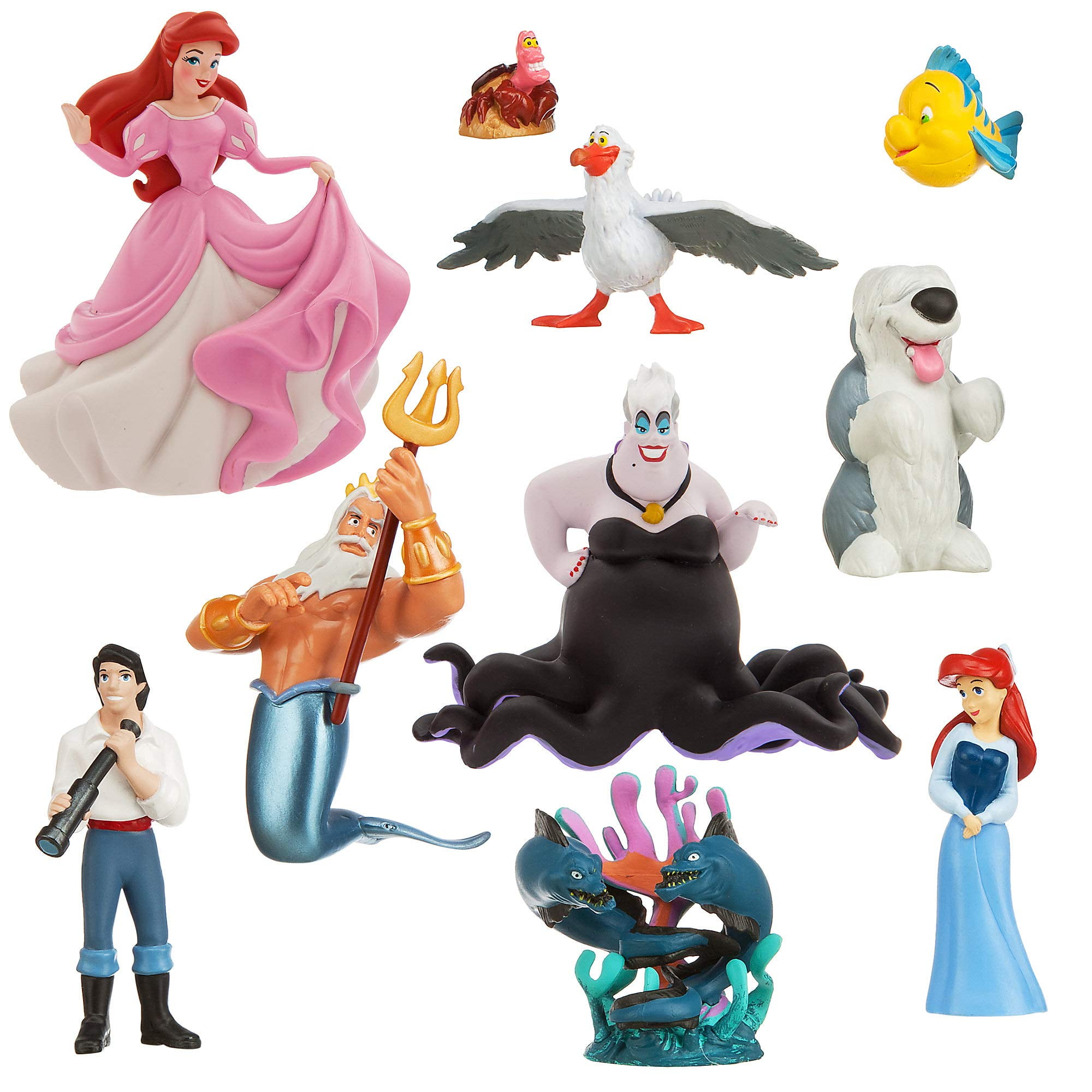 Disney The Little Mermaid Deluxe Figure Play Set - Walmart.com