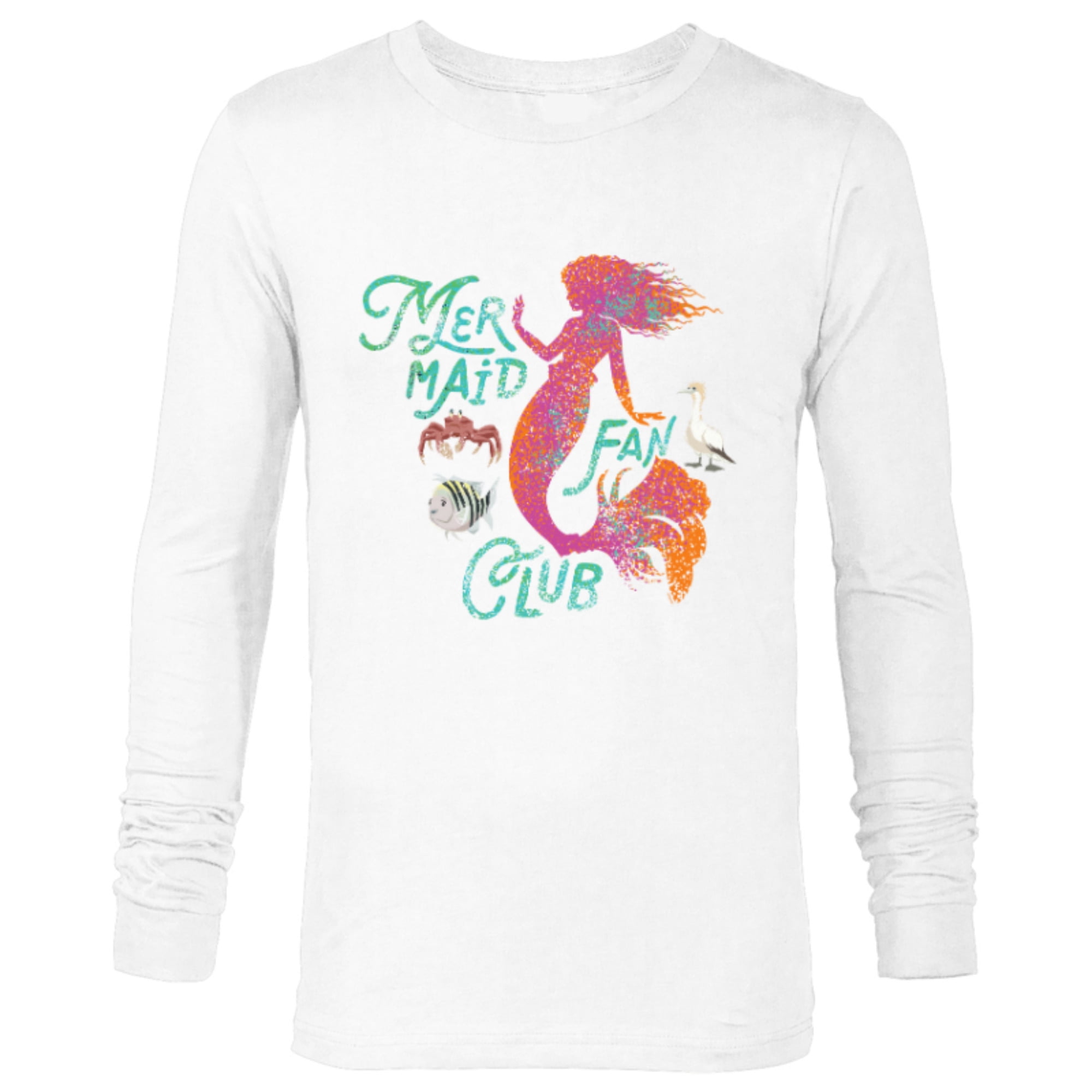 Disney The Little Mermaid Fan Club Ariel and Friends - Long Sleeve T ...