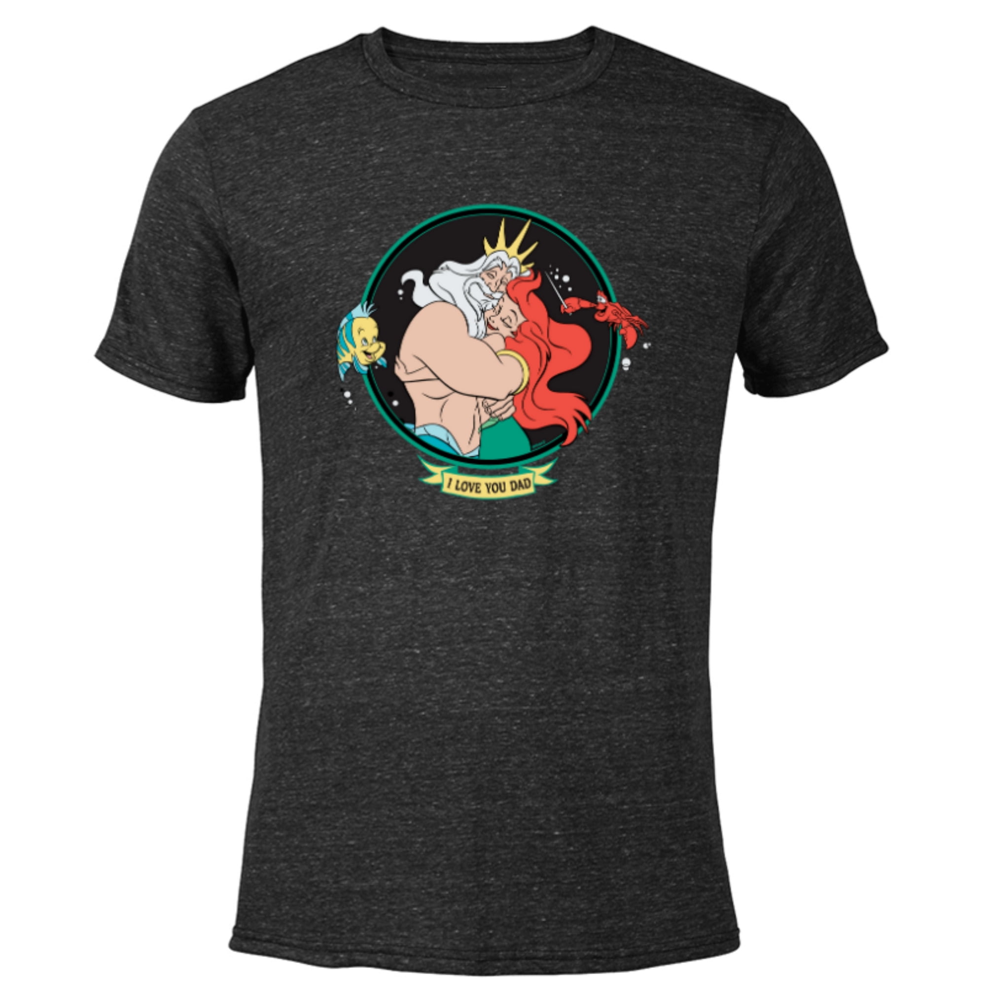 Disney The Little Mermaid King Triton & Ariel Father’s Day - Short ...