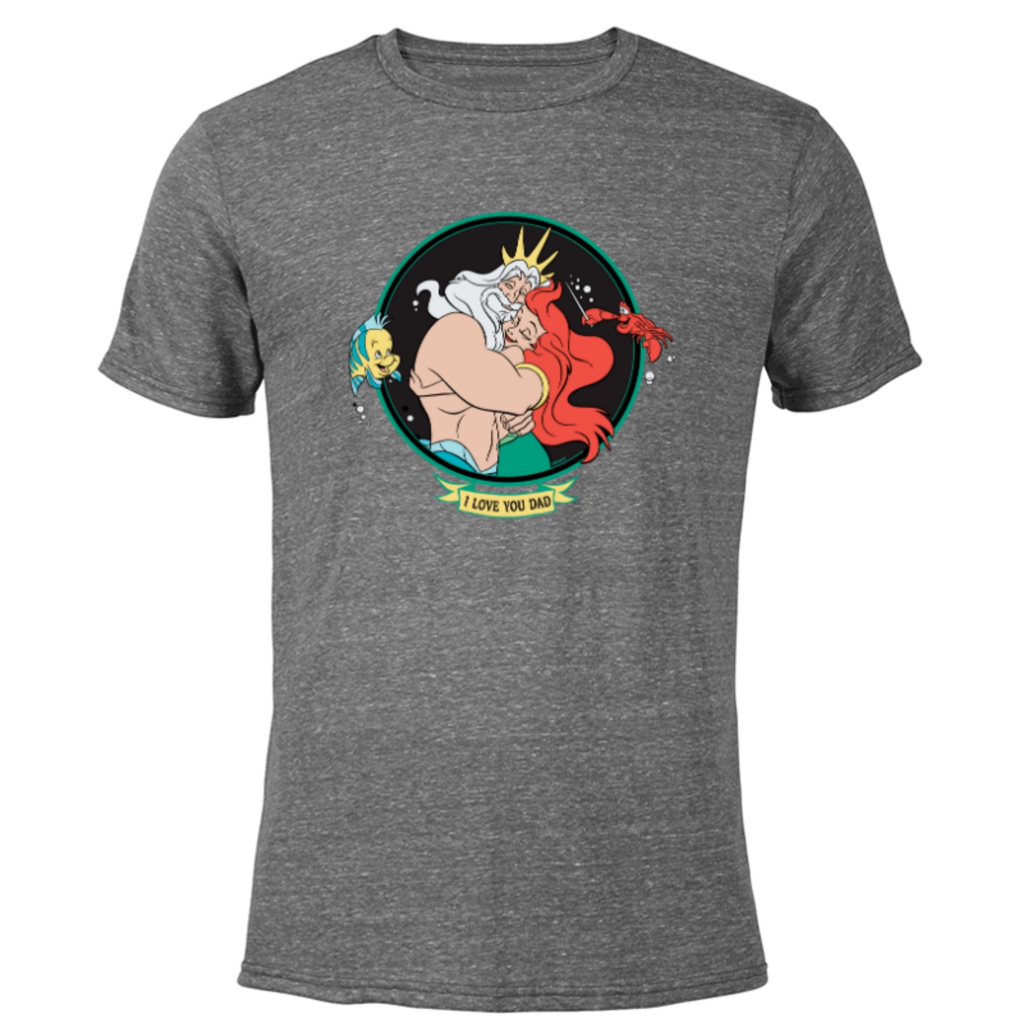 Disney The Little Mermaid King Triton & Ariel Father’s Day - Short ...