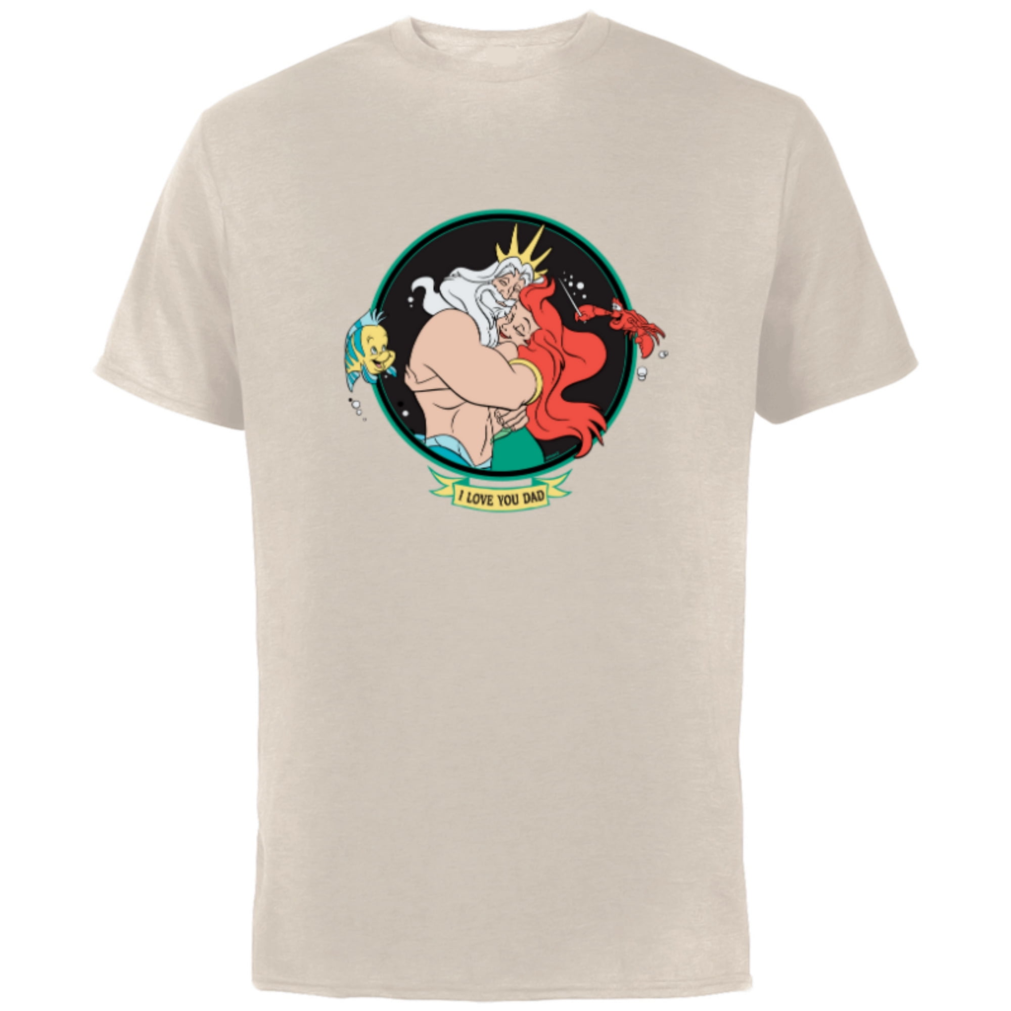 Disney The Little Mermaid King Triton & Ariel Father’s Day - Short ...
