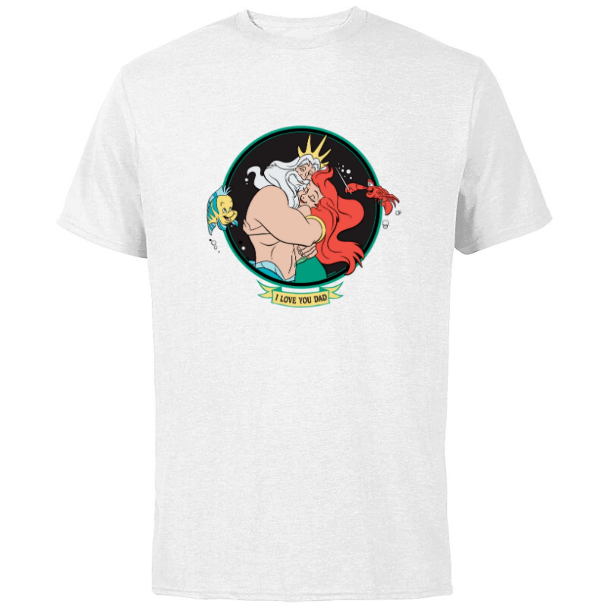 Disney The Little Mermaid King Triton & Ariel Father’s Day - Short ...