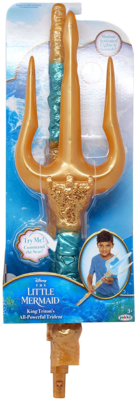 Disney's The Little Mermaid Live Action Toy - King Triton's All ...