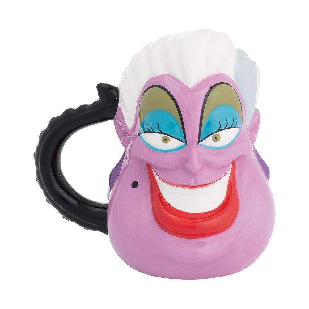 Disney The Little Mermaid Ursula 16 oz. Premium Sculpted Ceramic Mug ...