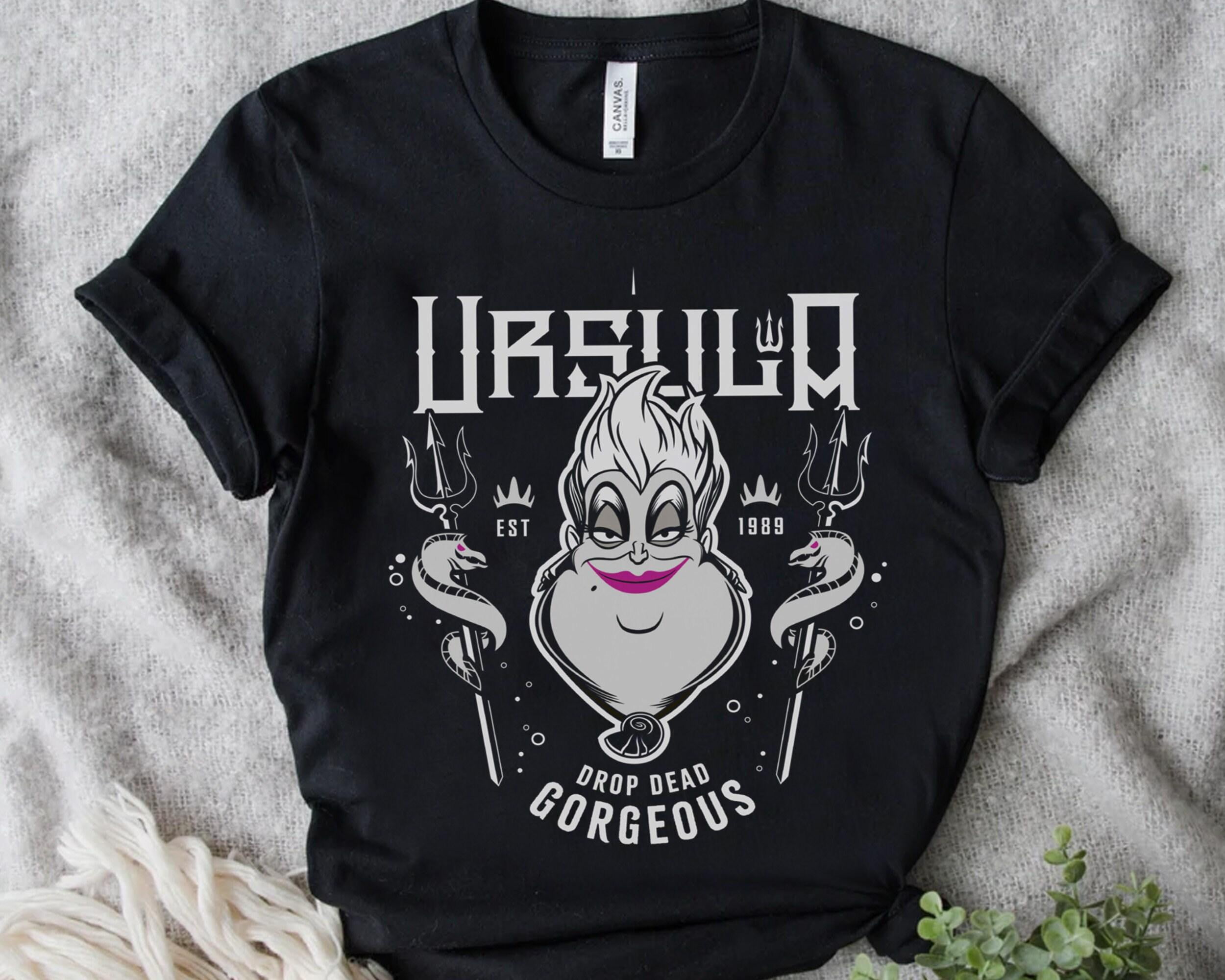 Disney The Little Mermaid Villains Ursula Drop Dead Gorgeous Shirt ...