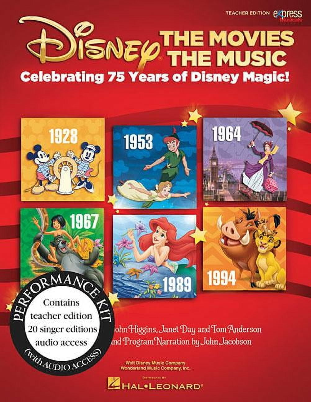 Disney: The Movies, The Music: Celebrating 75 Years of Disney Magic ...