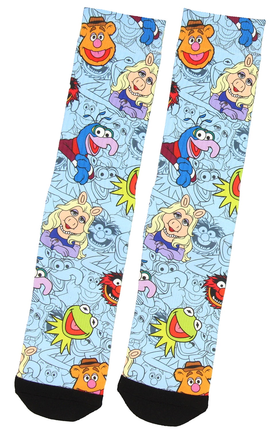 Disney The Muppets All Over Character Pattern Sublimated Unisex Adult ...