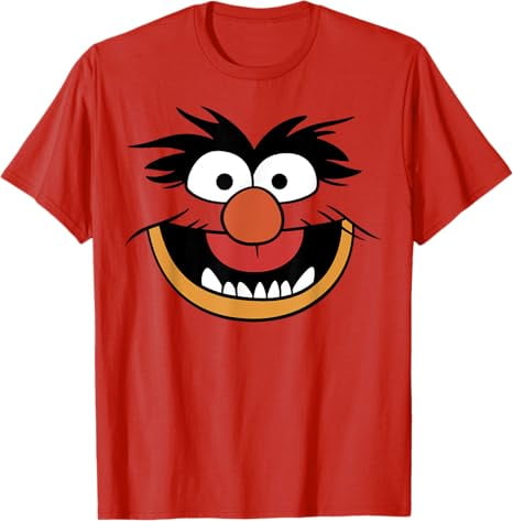 Disney The Muppets Animal Big Face Costume T-Shirt - Walmart.com