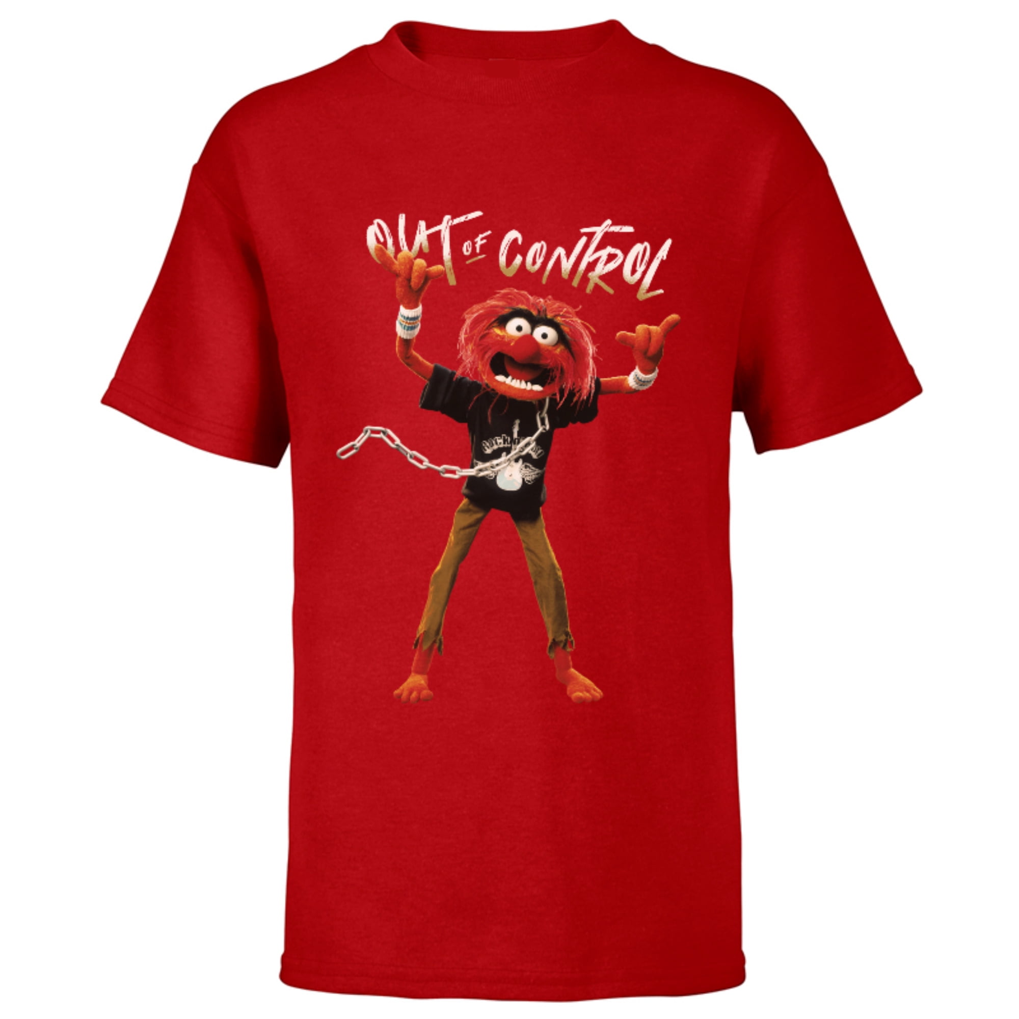 Disney The Muppets Animal Out of Control - Short Sleeve T-Shirt for ...