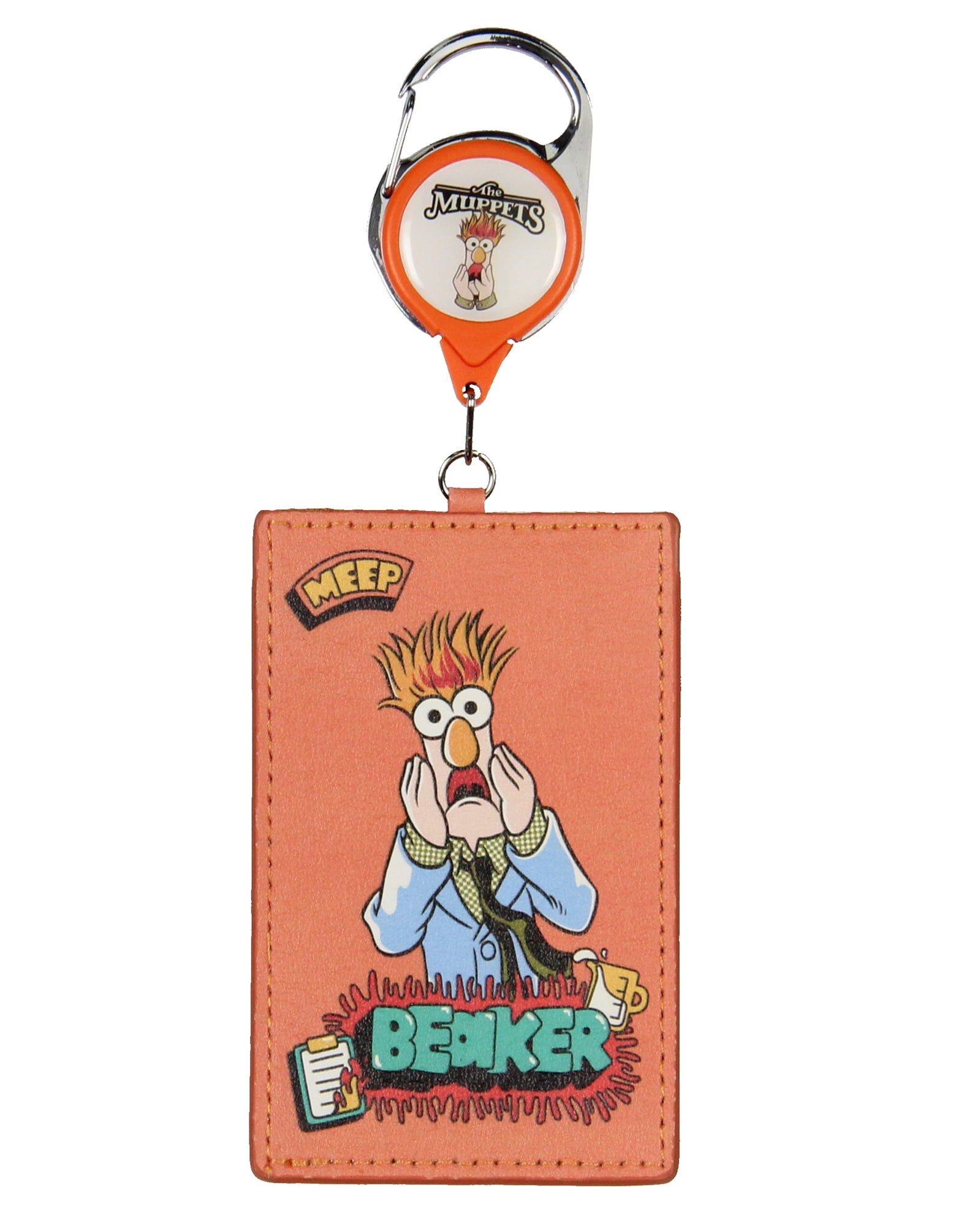 Disney The Muppets Beaker Character Design Retractable ID Badge Holder ...