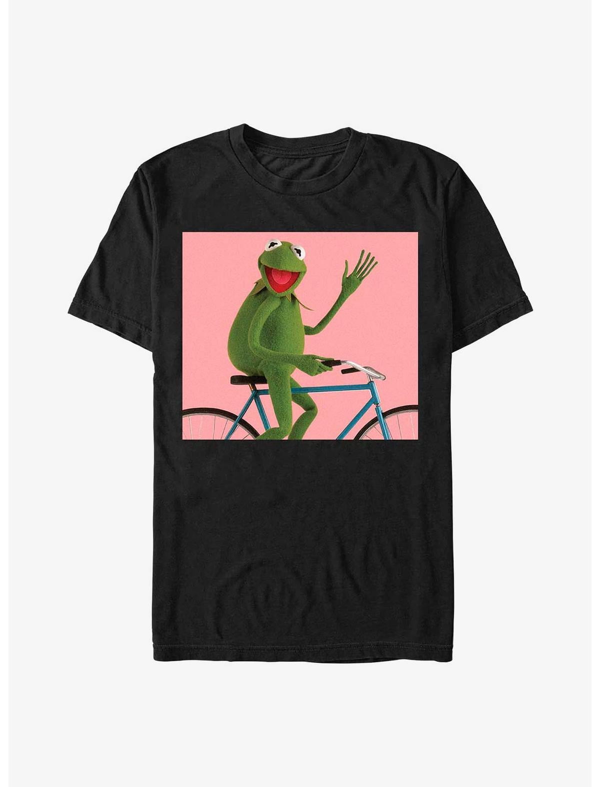 Disney The Muppets Biking Kermit T-Shirt - Walmart.com