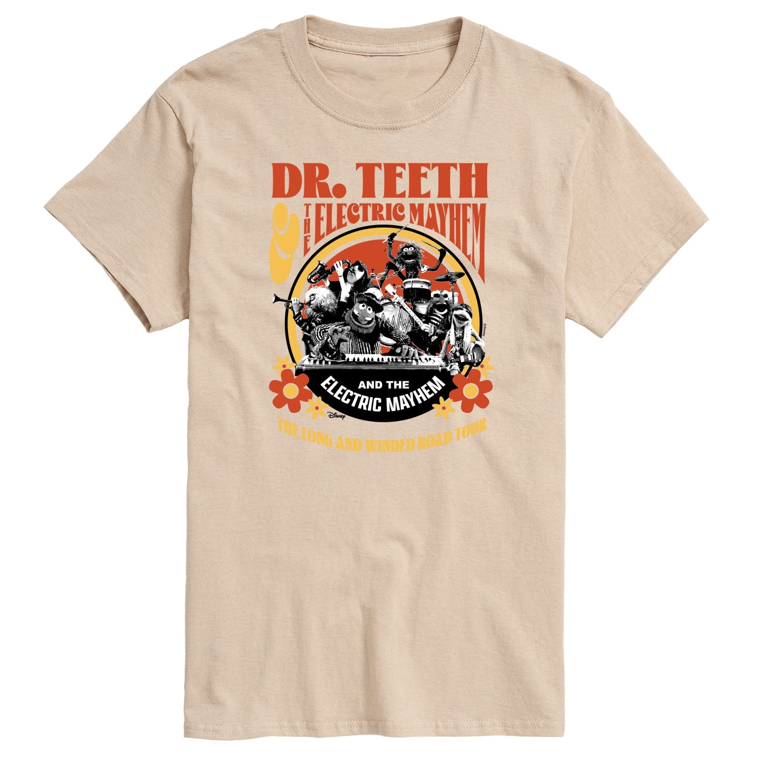 Disney The Muppets - Dr. Teeth: Long & Winded Tour - Men's Short Sleeve ...