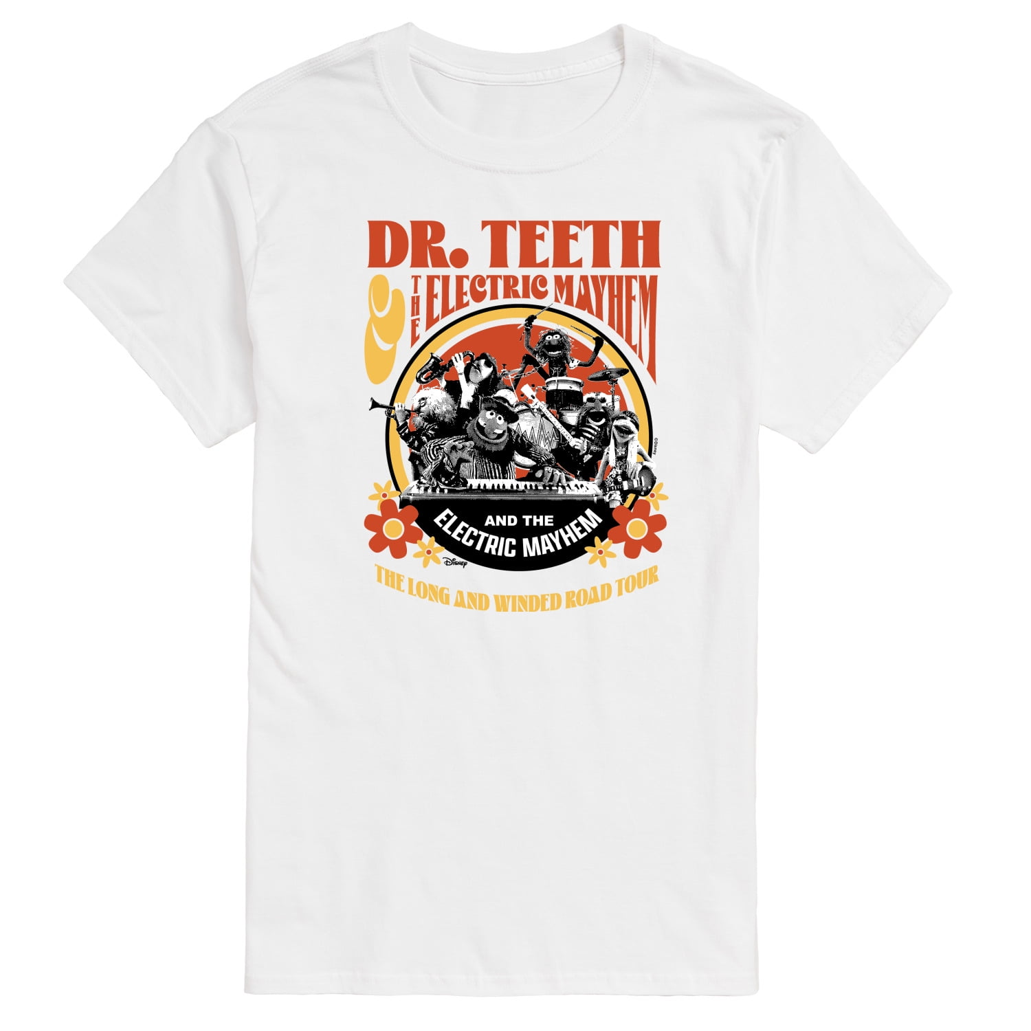 Disney The Muppets - Dr. Teeth: Long & Winded Tour - Men's Short Sleeve ...