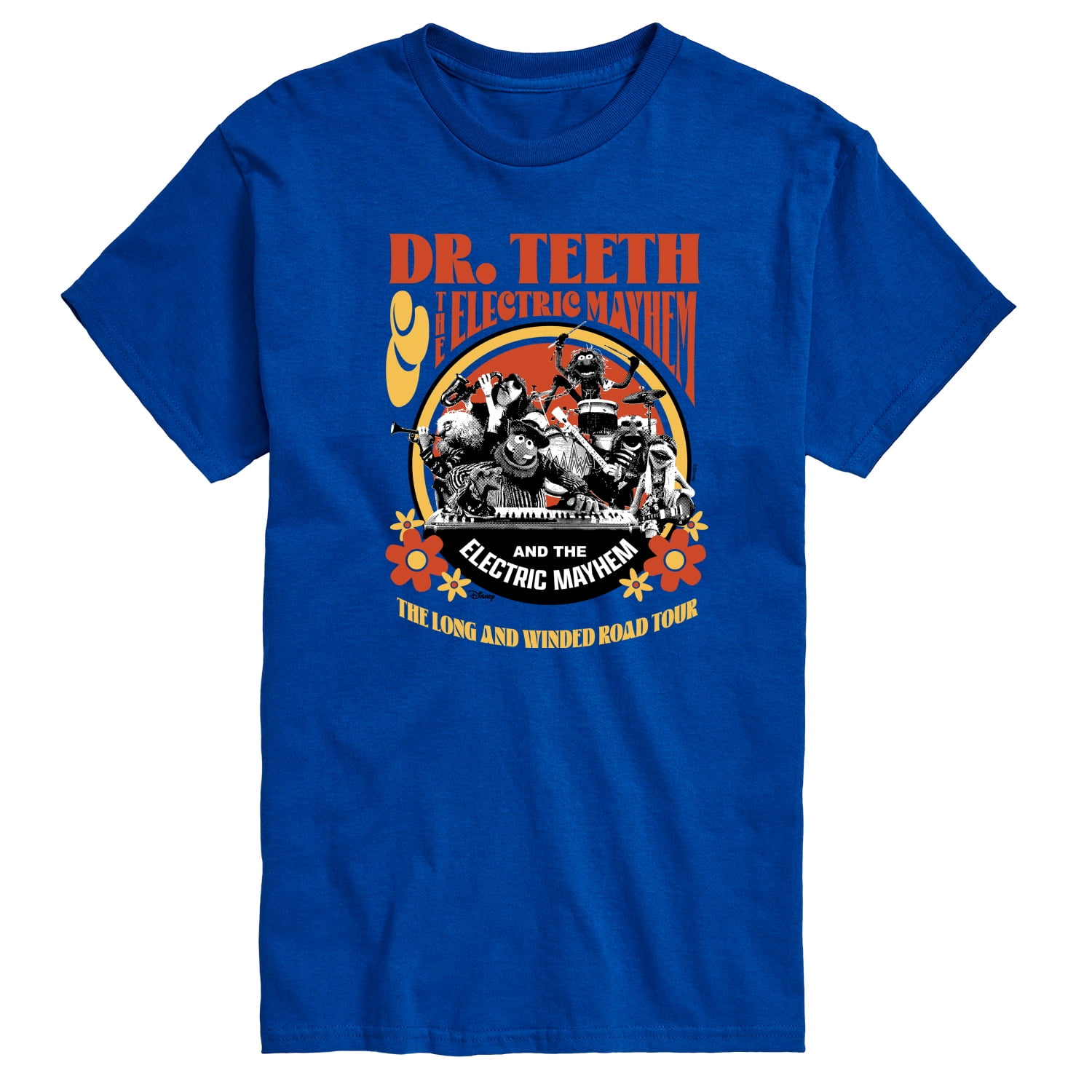 Disney The Muppets - Dr. Teeth: Long & Winded Tour - Men's Short Sleeve ...