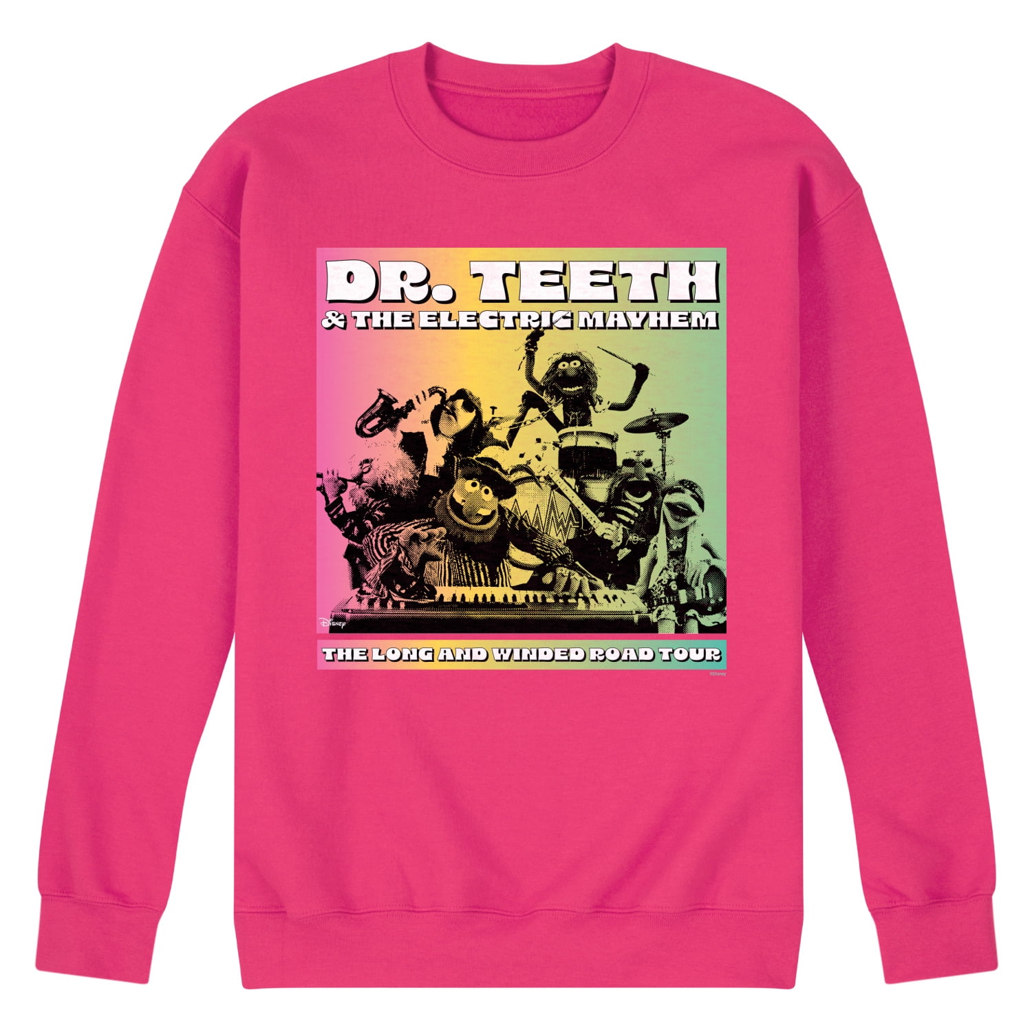 Disney The Muppets - Dr. Teeth & The Electric Mayhem Band - Men's Crew ...