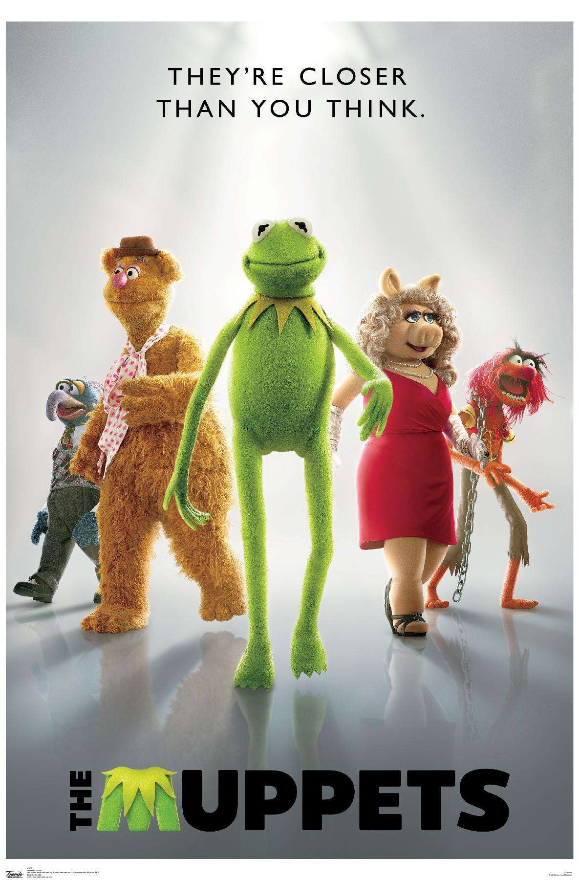 Disney The Muppets - Group Wall Poster, 14.725" x 22.375" - Walmart.com